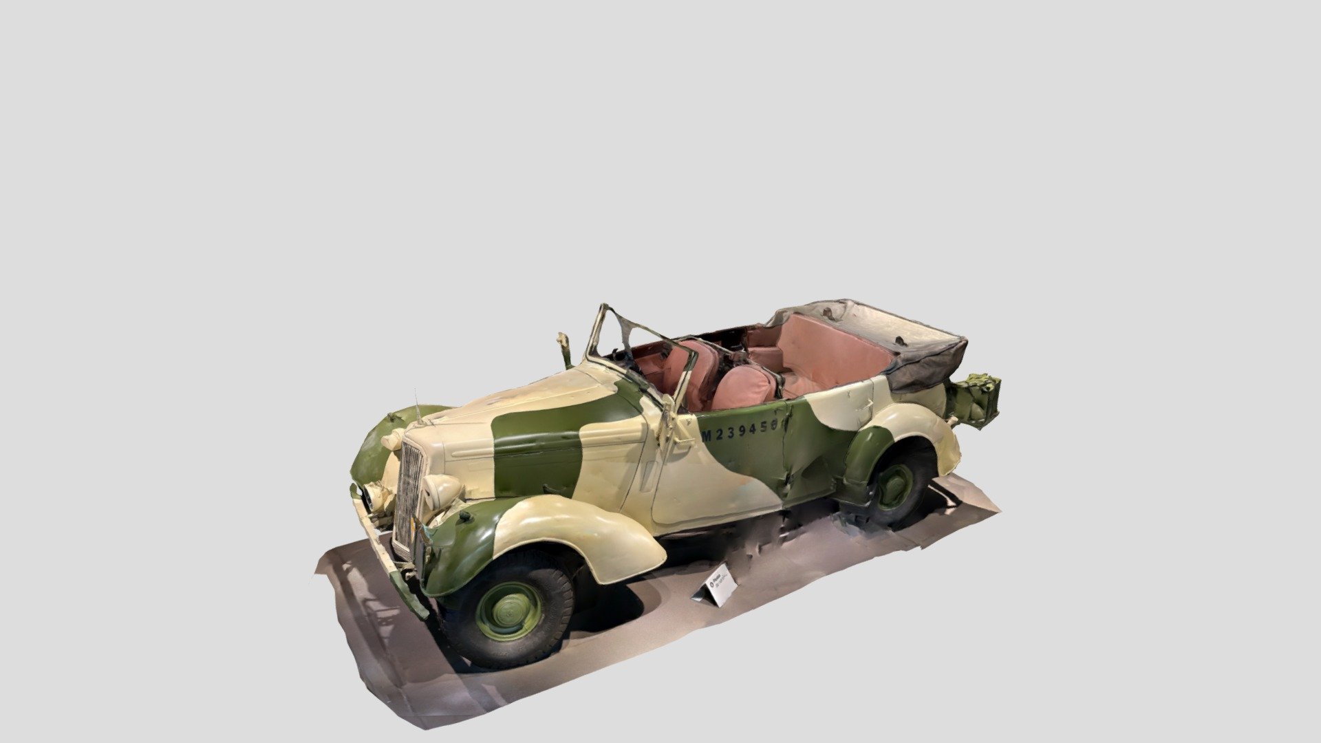 Old WWII Era Car - Download Free 3D model by b0ssk [074f7e4] - Sketchfab