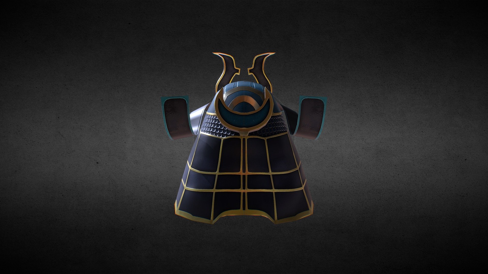 MC5 Asset - Japanese Mask - 3D model by Claudiu_Manea [075093a] - Sketchfab