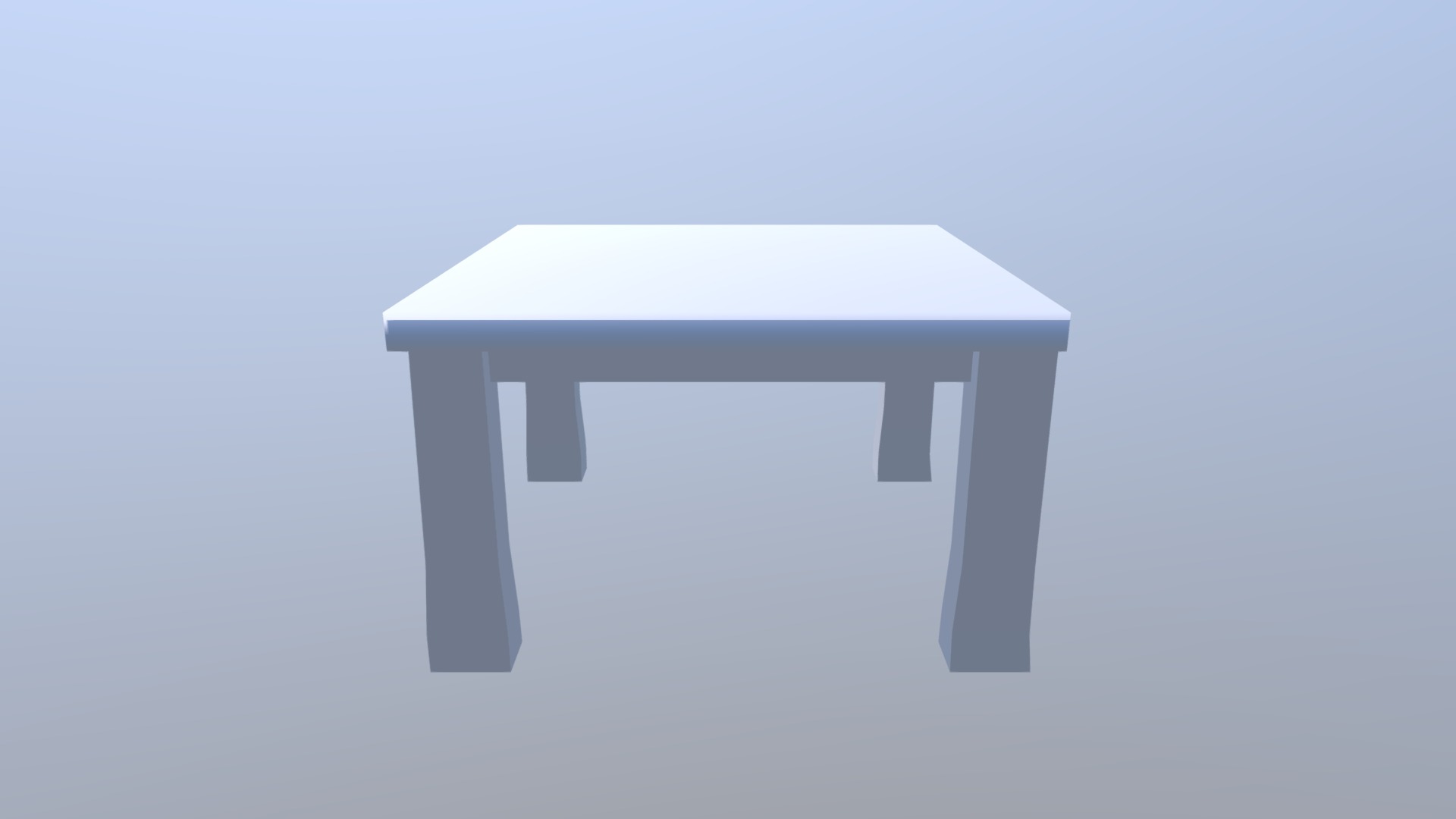 Table - 3D model by Chloe Burns (@Chloeburns) [07510ed] - Sketchfab