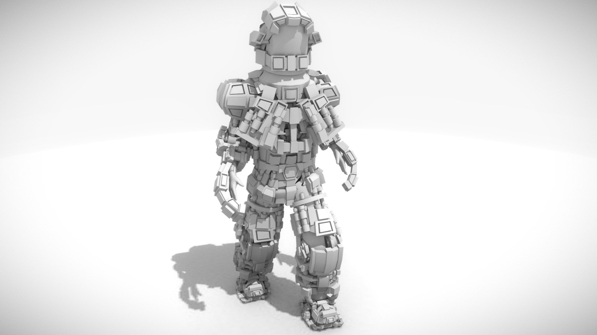 high poly exosuit - 3D model by pinguinoconpulgares [0752087] - Sketchfab