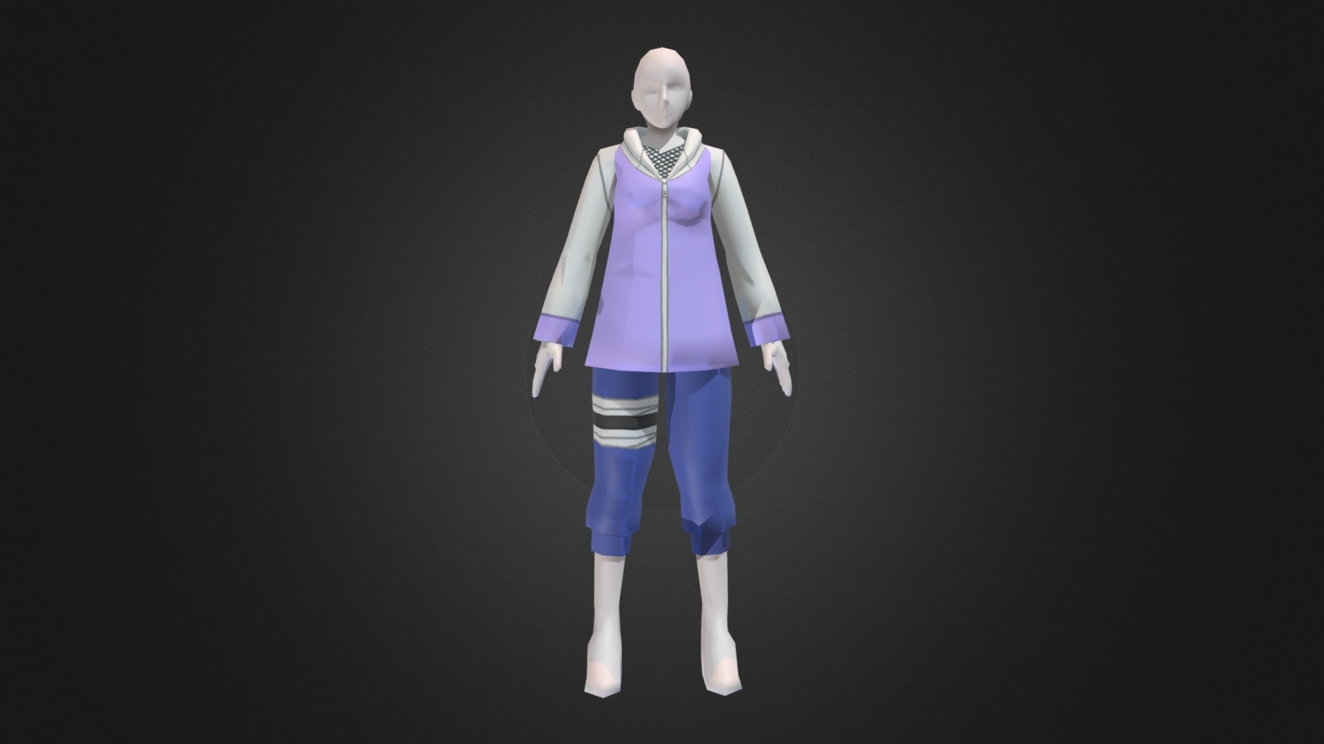Clothing (Hinata - Naruto Shippuden) - 3D model by Stigia Studio ...