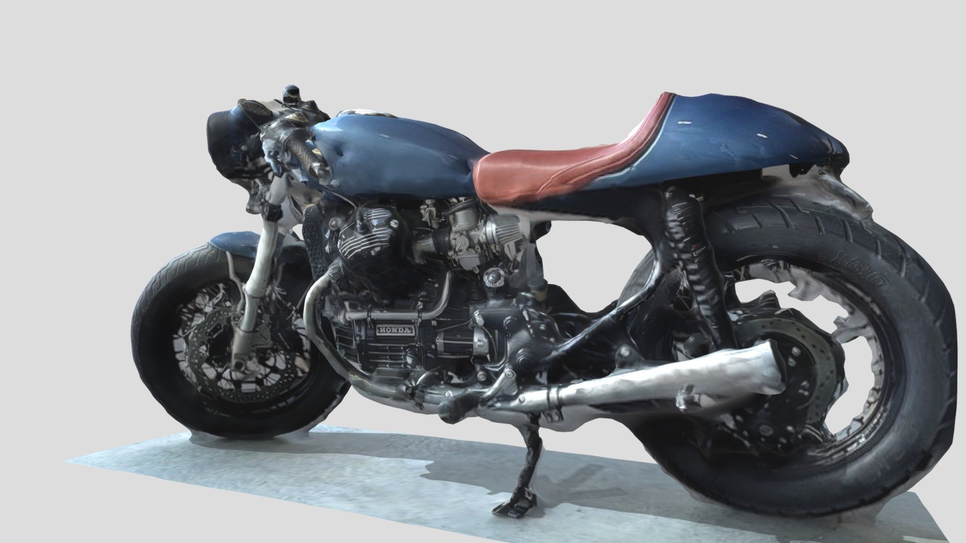 Honda Motorcycle - 3D model by BCMC Digital Resources Manager (@web ...