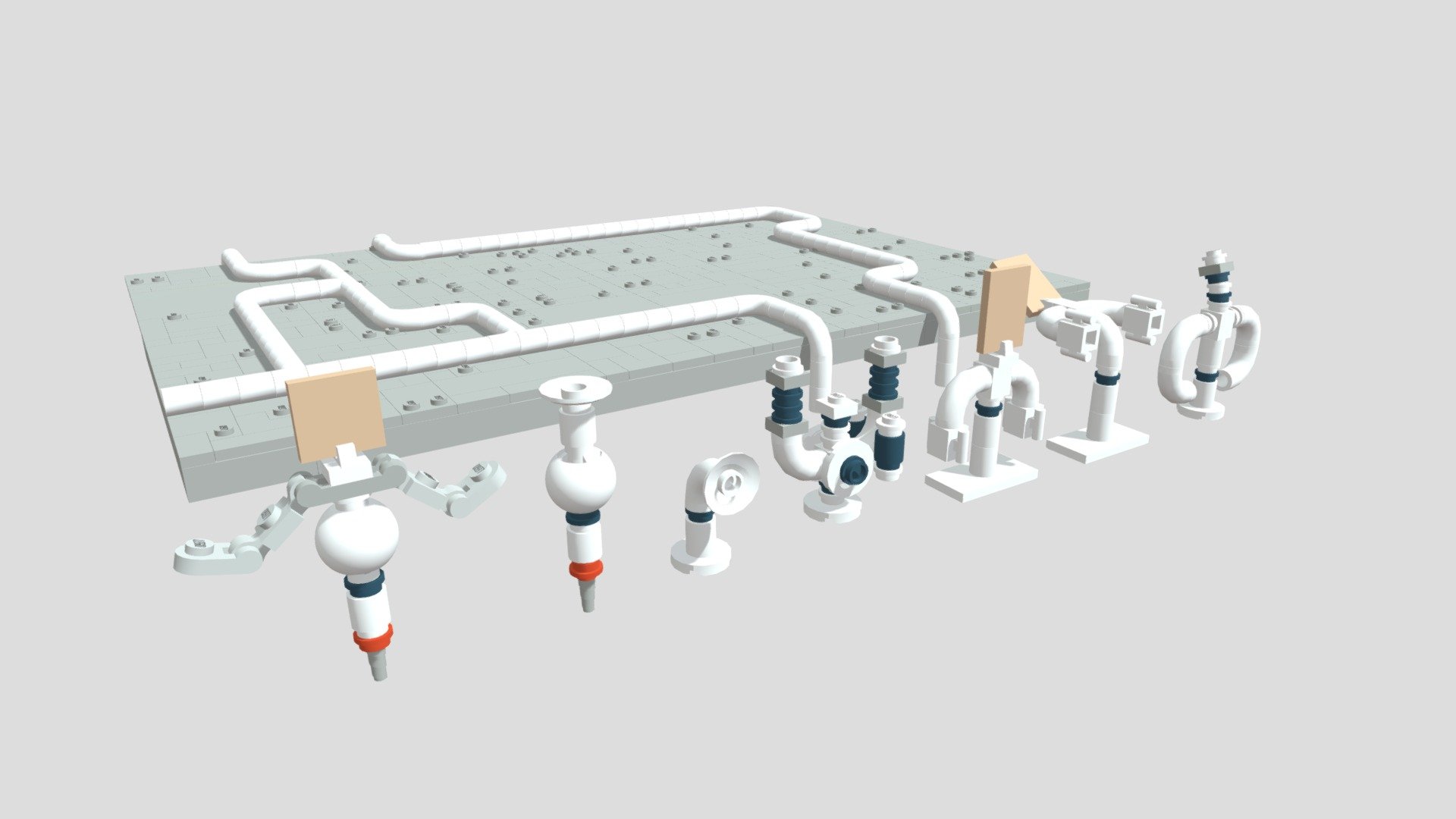 Lego Animusic 3 Kickstarter Bots - 3D model by EpicToonz (@Epic_Toons ...