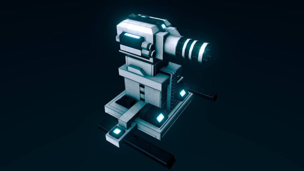 Entrocore : Sentry Gun - 3D model by Cyies3D (@ikaros) [0753717 ...