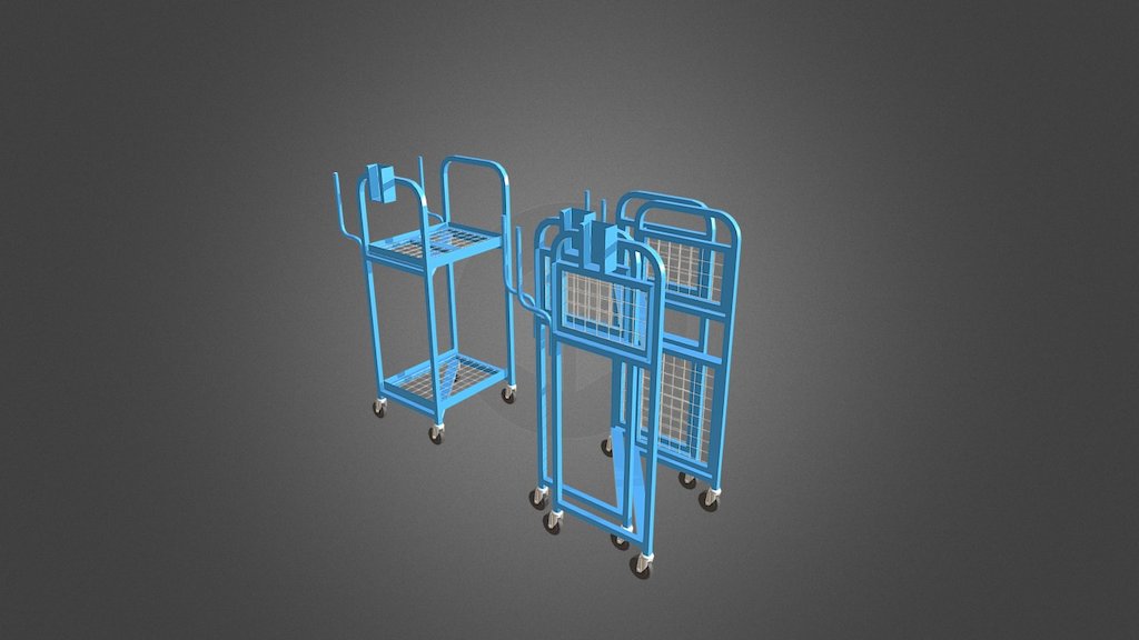 Amazon Nesting Trolleys SF - 3D model by Norseman Direct Ltd ...