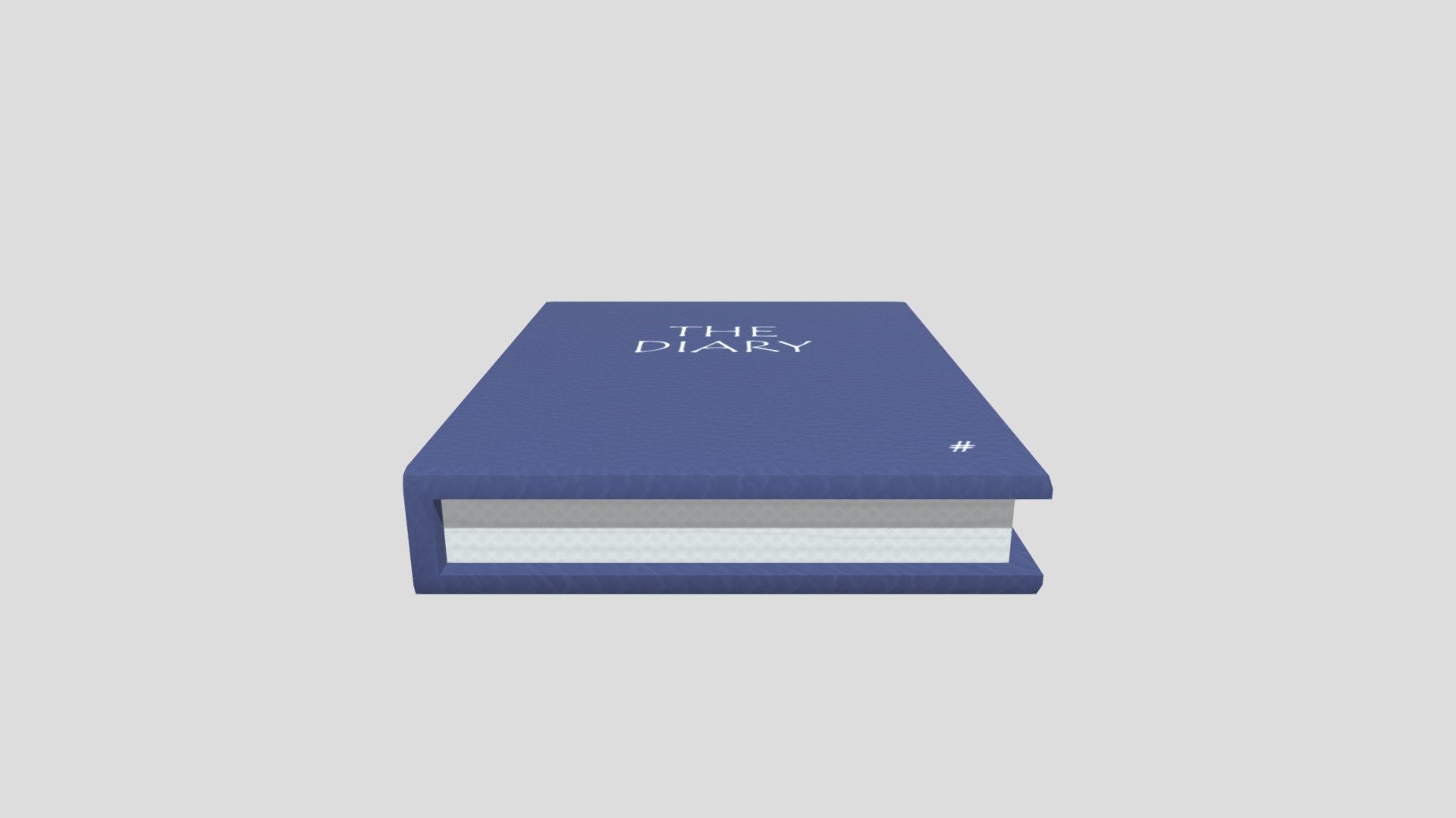 Diary - Download Free 3D model by a109082009 (@a1090822009) [07542d2 ...