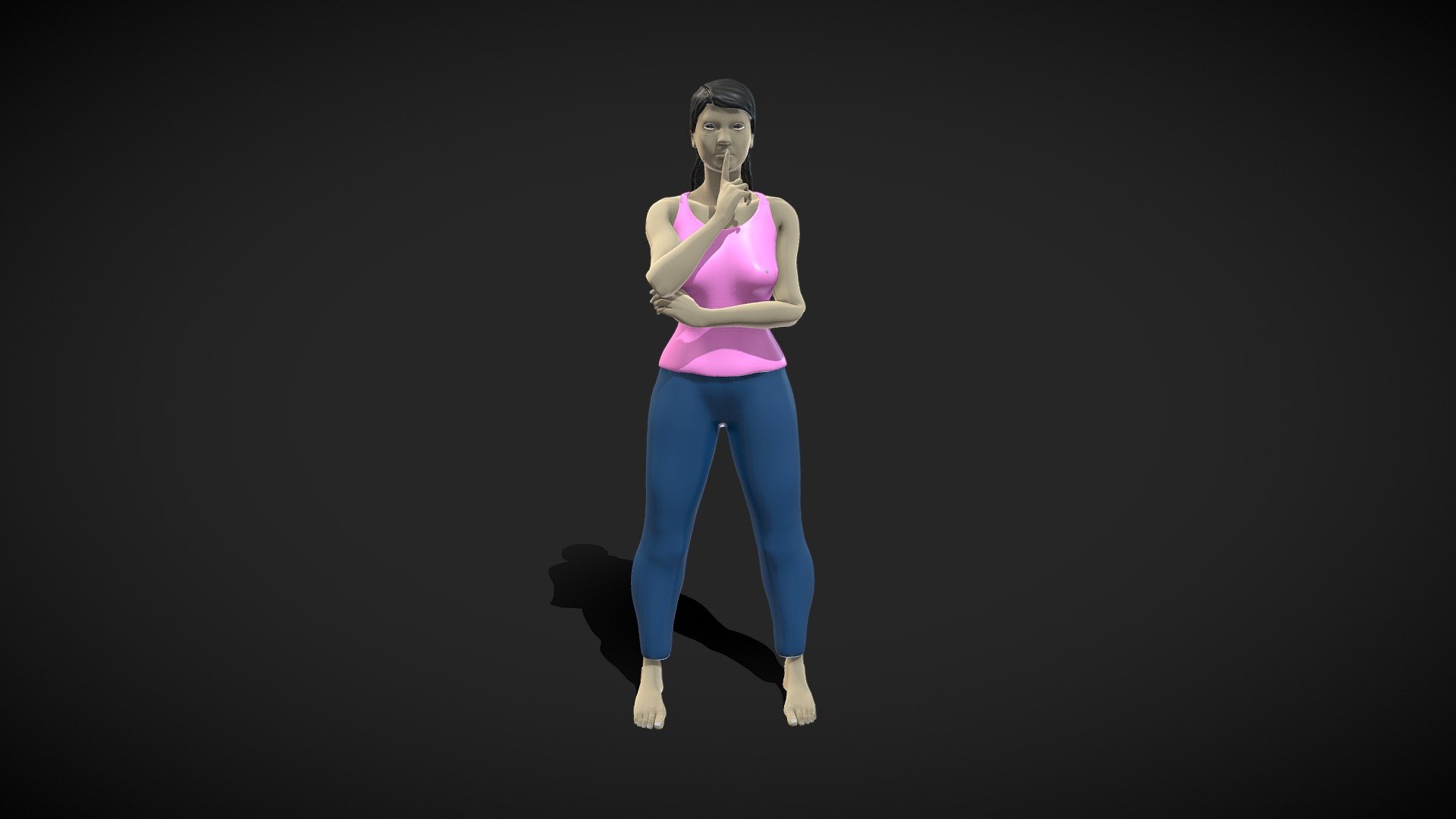 Quiet 3D Model - 3D model by Sandeep Choudhary (@sandeepchoudhary ...
