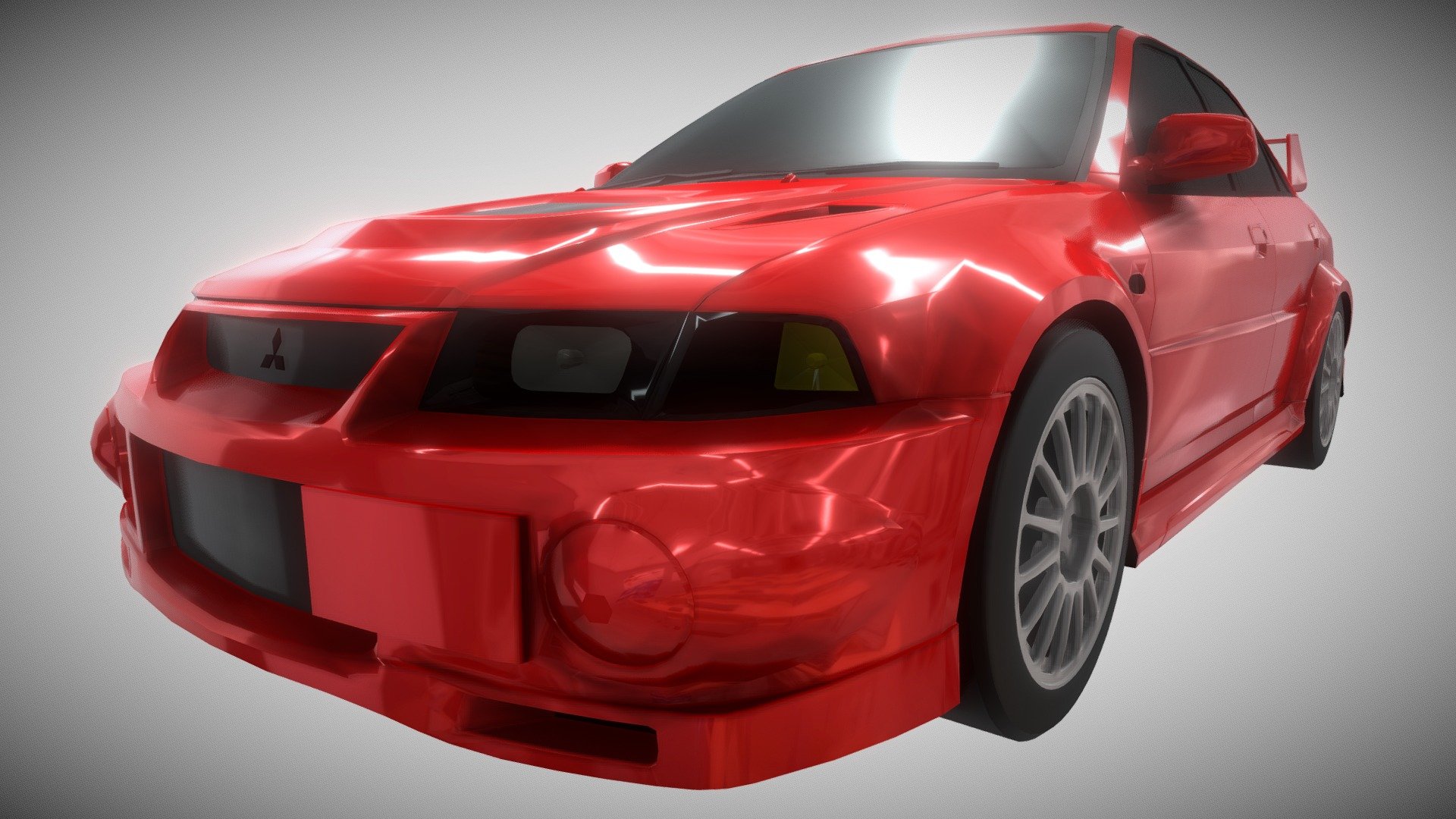 Lancer Evo 6 - Download Free 3D model by Christopher_Gaming [07579e1 ...