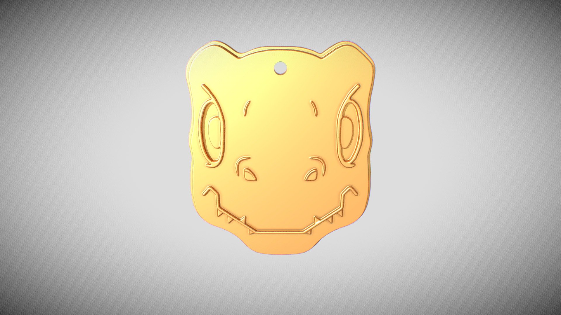 Agumon Keychain - 3D model by gusmaia.work [07585b6] - Sketchfab