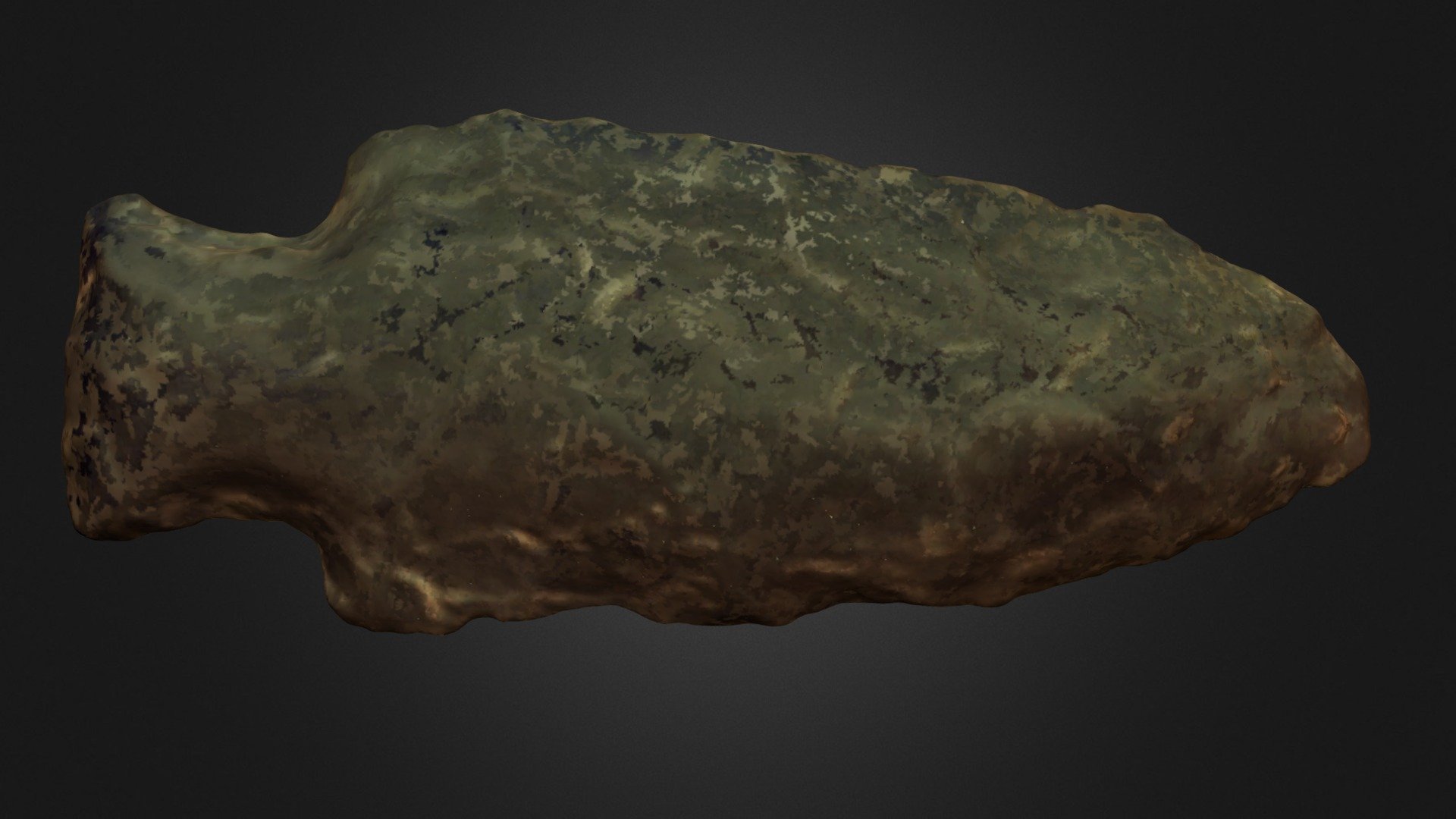 EaKa-6 Stemmed Point - 3D model by Lakehead Anthropology ...