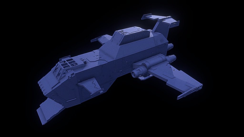 WIP Thunderhawk Warhammer 40K 28mm - 3D model by ngauge.es [0758f0e ...