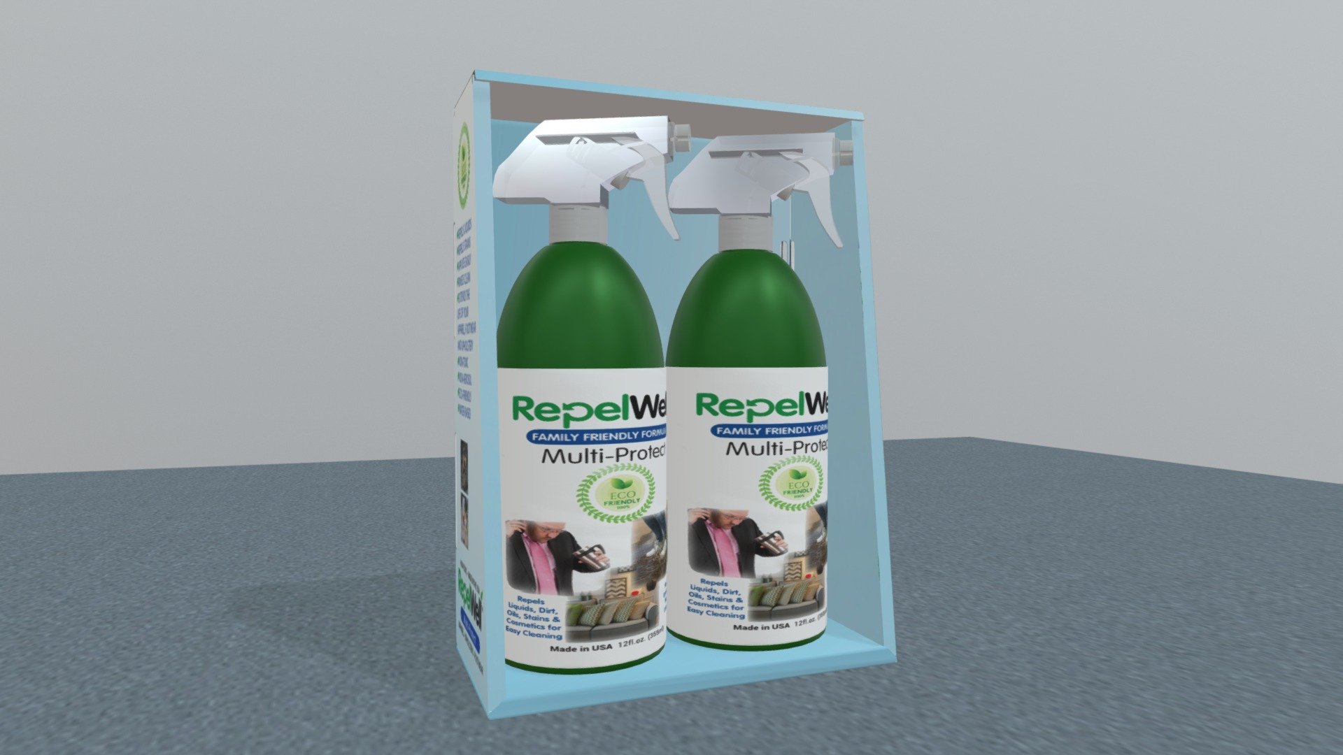 Costco 2pak Angled Box - 3D model by Interactive 3D Data ...