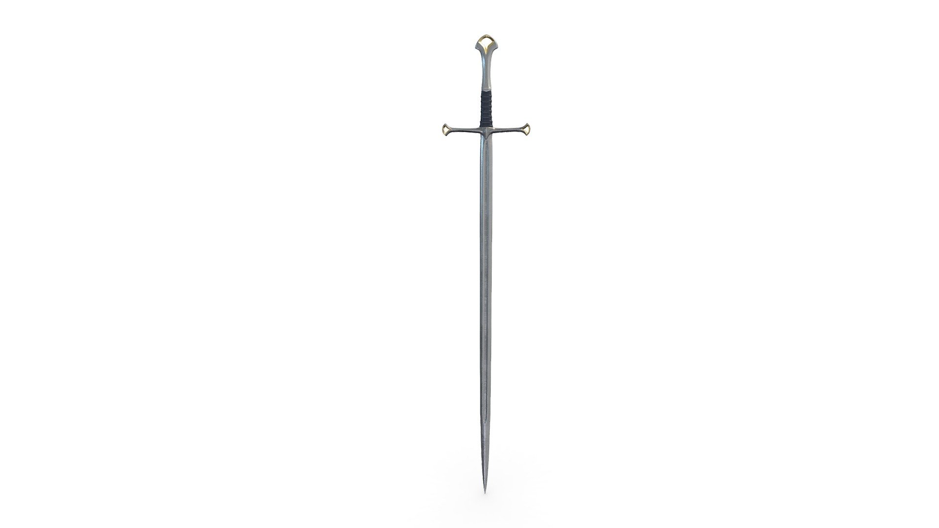 Andúril (from The Lord of the Rings) - Download Free 3D model by pau ...