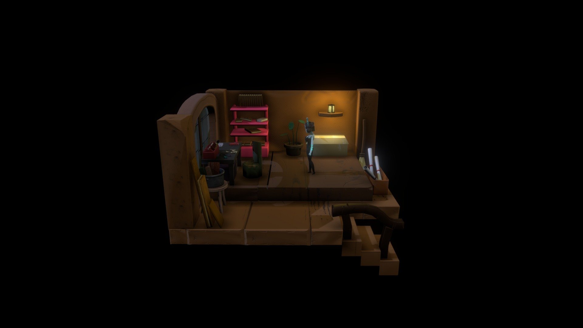 Diorama Module Game Art - 3D model by AndreManengMatos [075ab79 ...