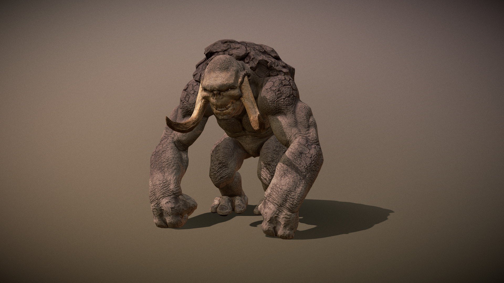 Mountain Troll - 3D model by Sunti [075db13] - Sketchfab