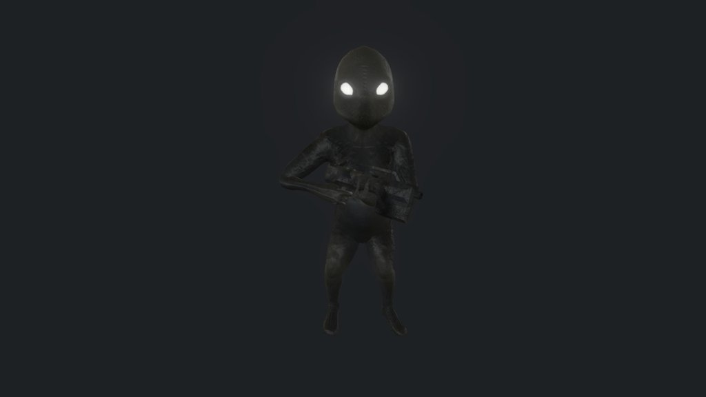 Grey Alien - 3D model by solu9 [075f231] - Sketchfab