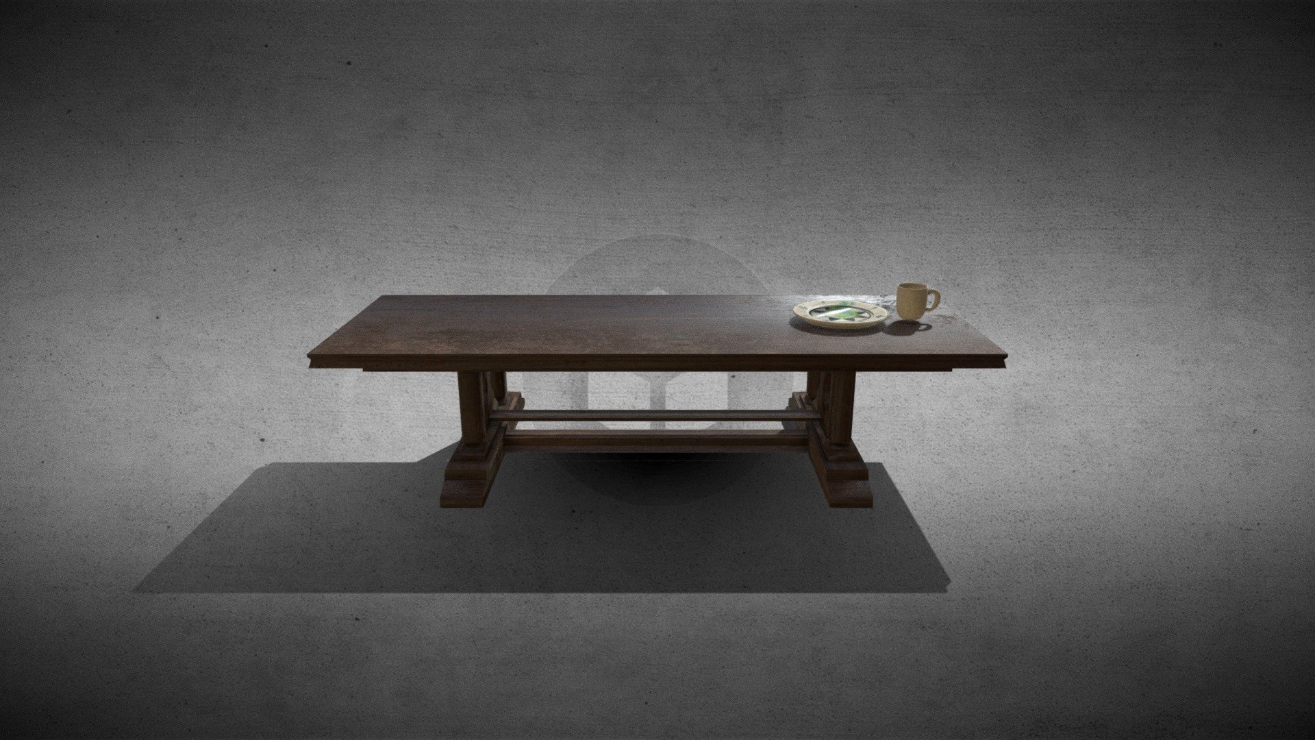 Old_Table - Buy Royalty Free 3D model by Lucas_Djin (@djin) [075fc01 ...