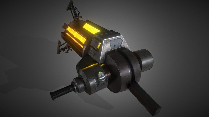 Gravitygun 3D models - Sketchfab