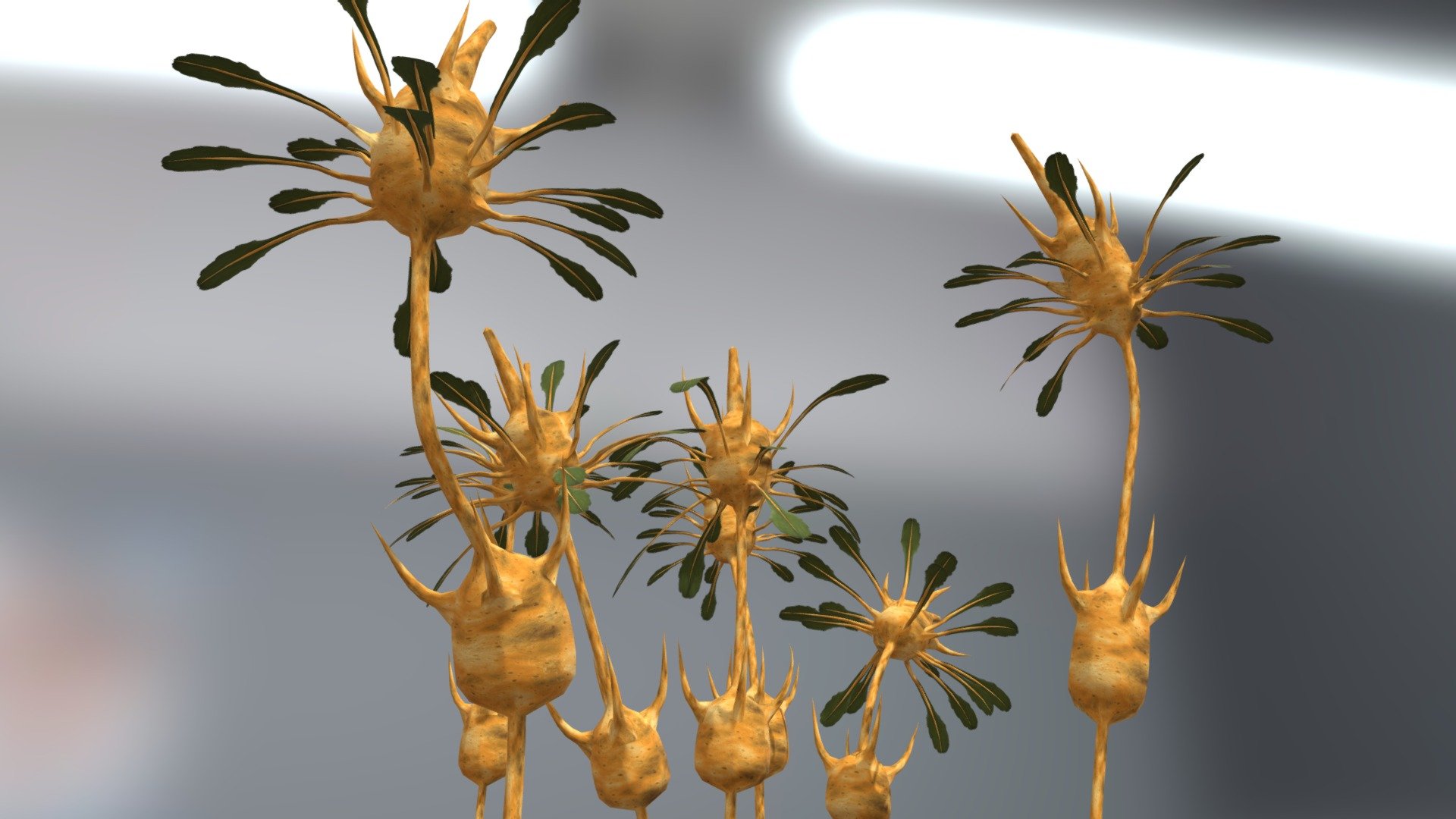 BILAO - THE ALIEN PLANT WITH ANIMATION - Buy Royalty Free 3D model by ...