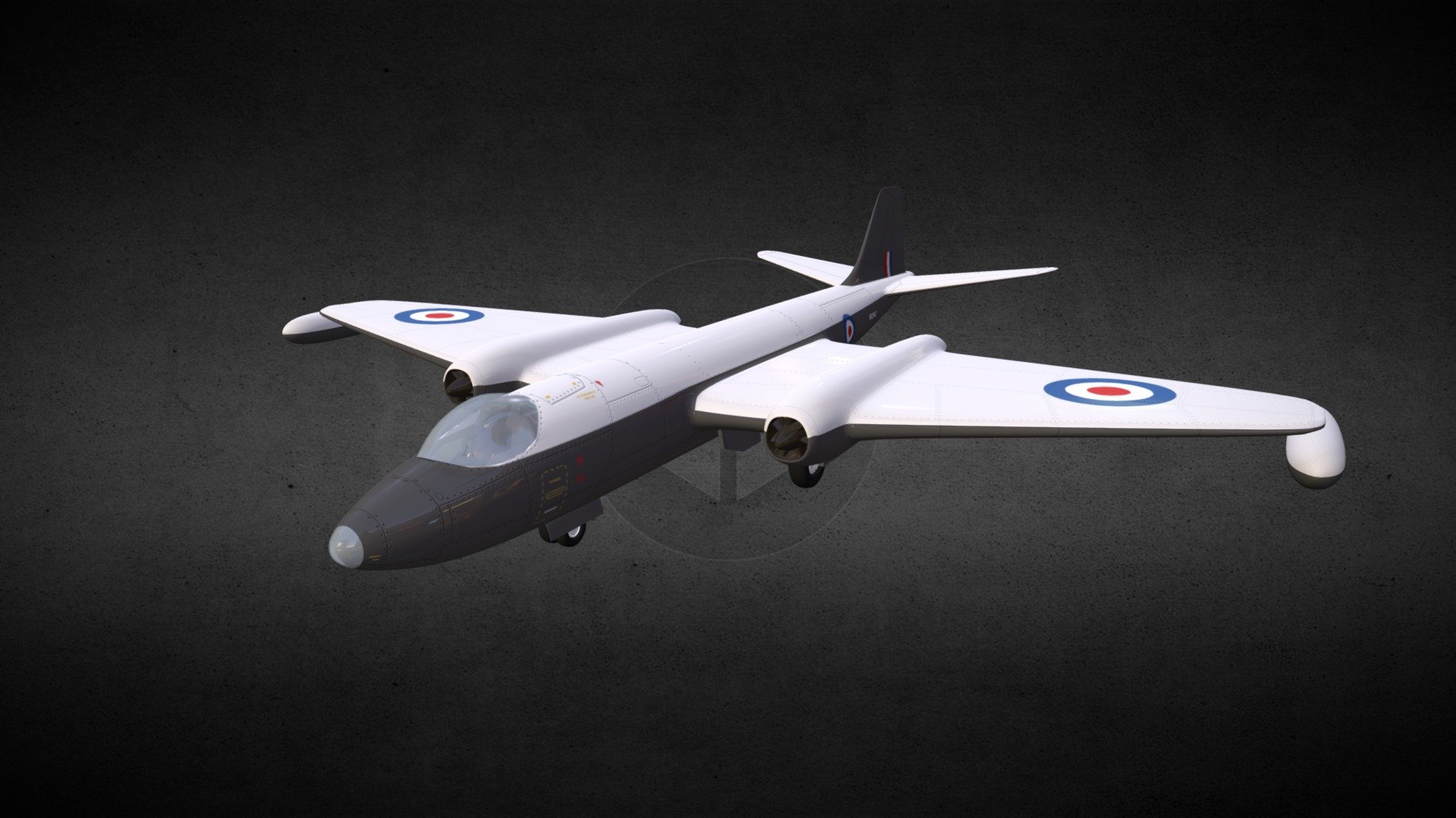 English Electric Canberra - 3D model by Dominic Browne (@domb3026 ...