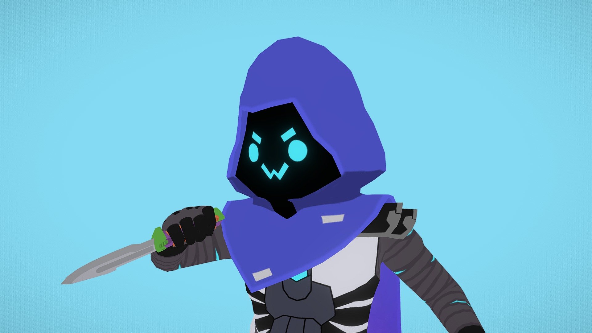 Chibi Omen - Buy Royalty Free 3D model by MechaWack (@wackmachine ...