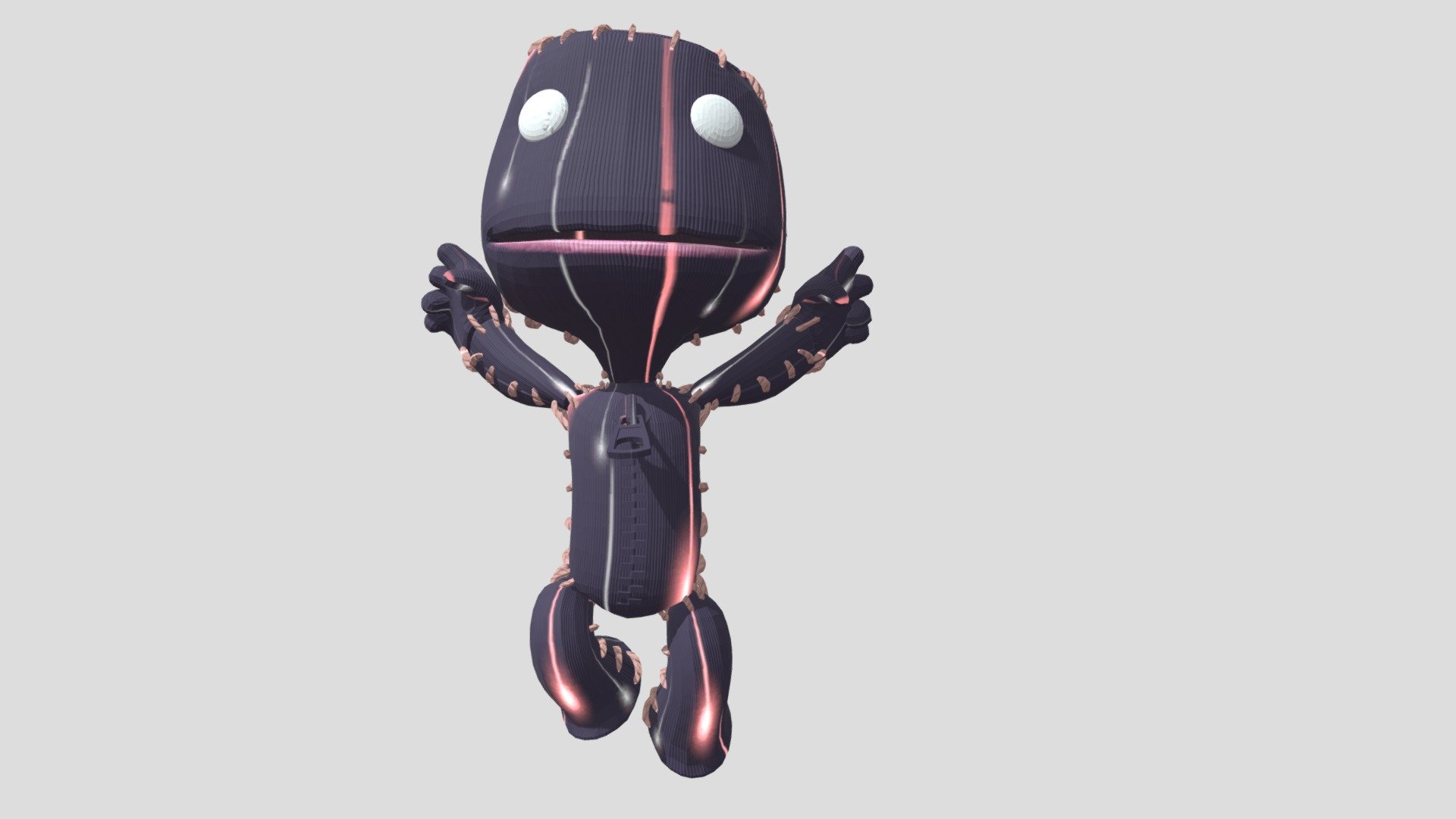 Sackboy - A Big Adventure sackboy+ Animation - Download Free 3D model ...