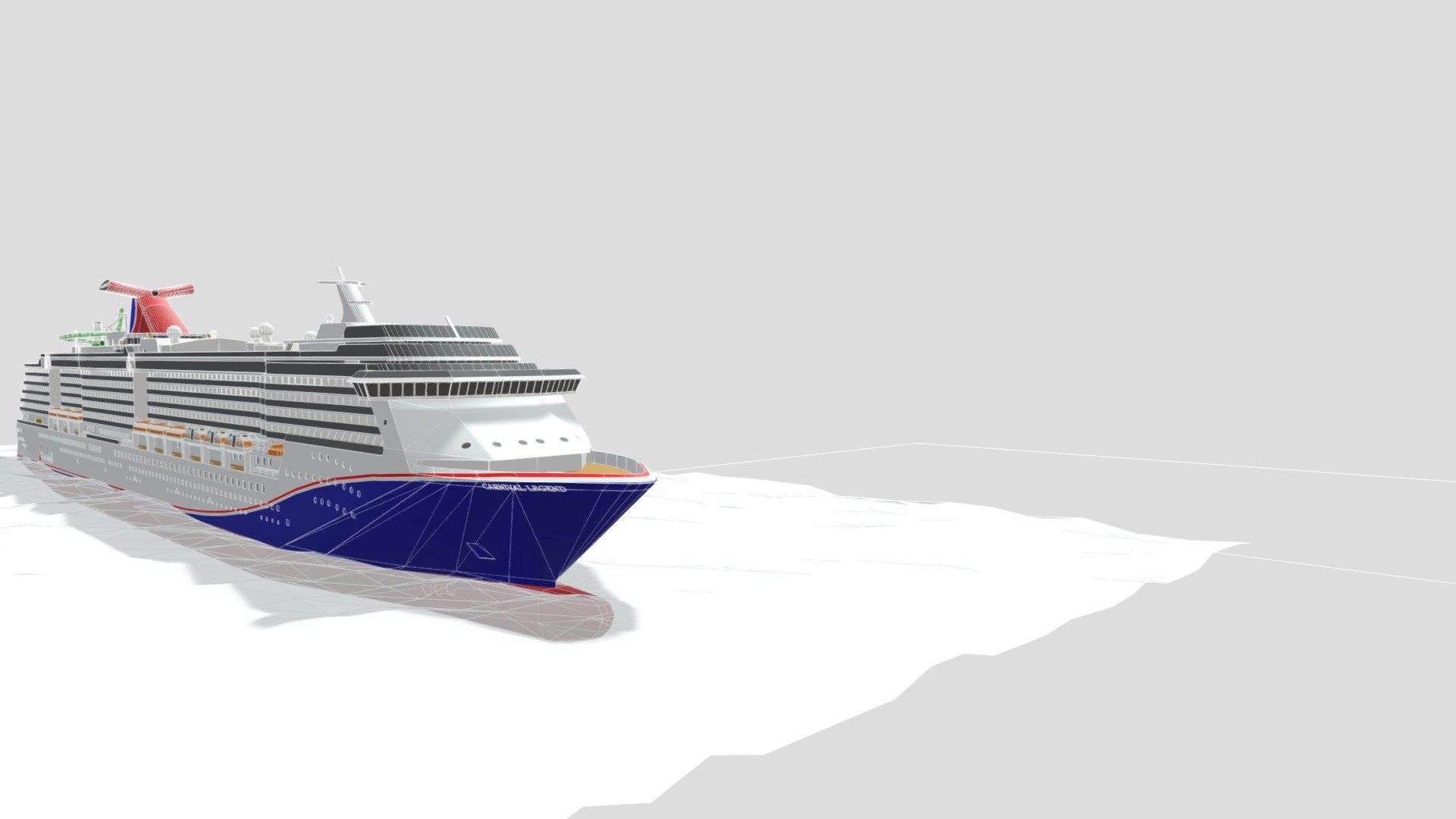 Carnival Legend - Download Free 3D model by Gman The Cruise Dude ...