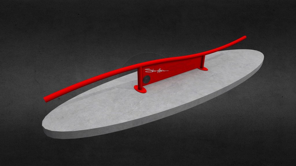 Shaun Hover's "ARC Rail" - 3D model by americanrampcompany [07683ba ...