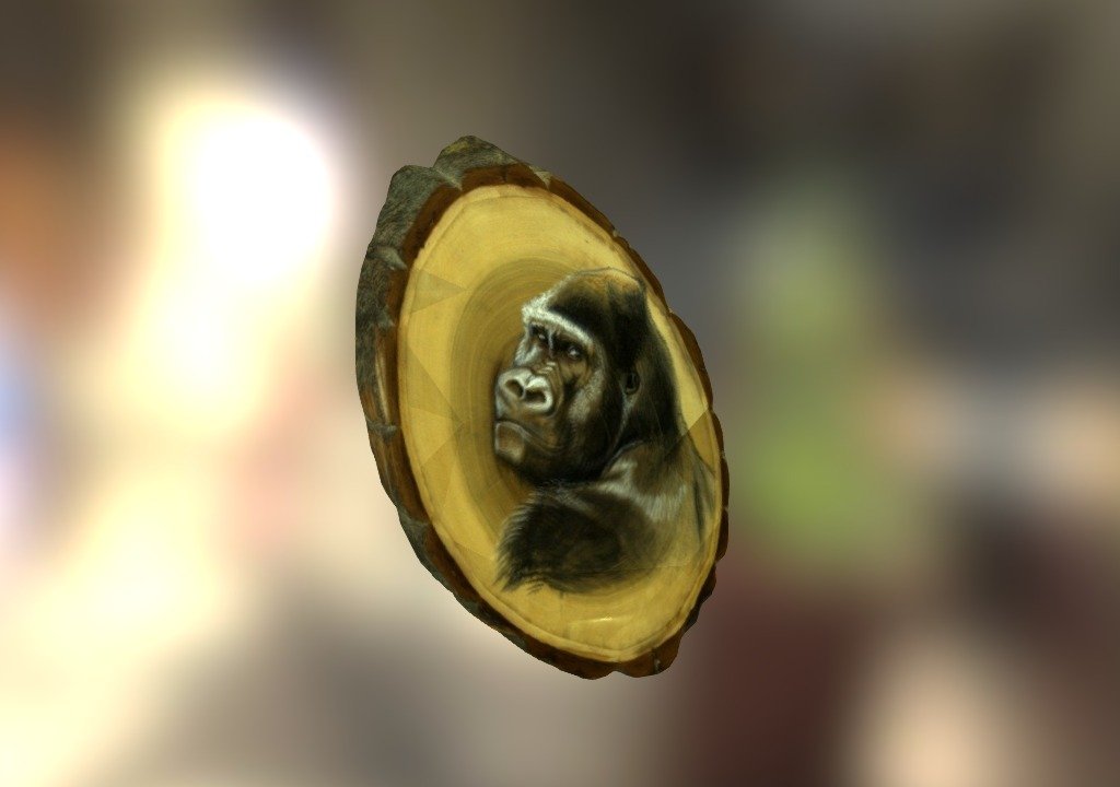 Monkey - low poly - 3D model by miha1892 [0769e53] - Sketchfab