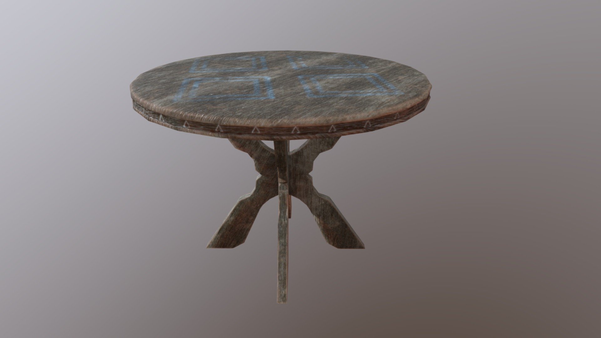 Viking Dining Table - 3D model by askei [076a8e4] - Sketchfab