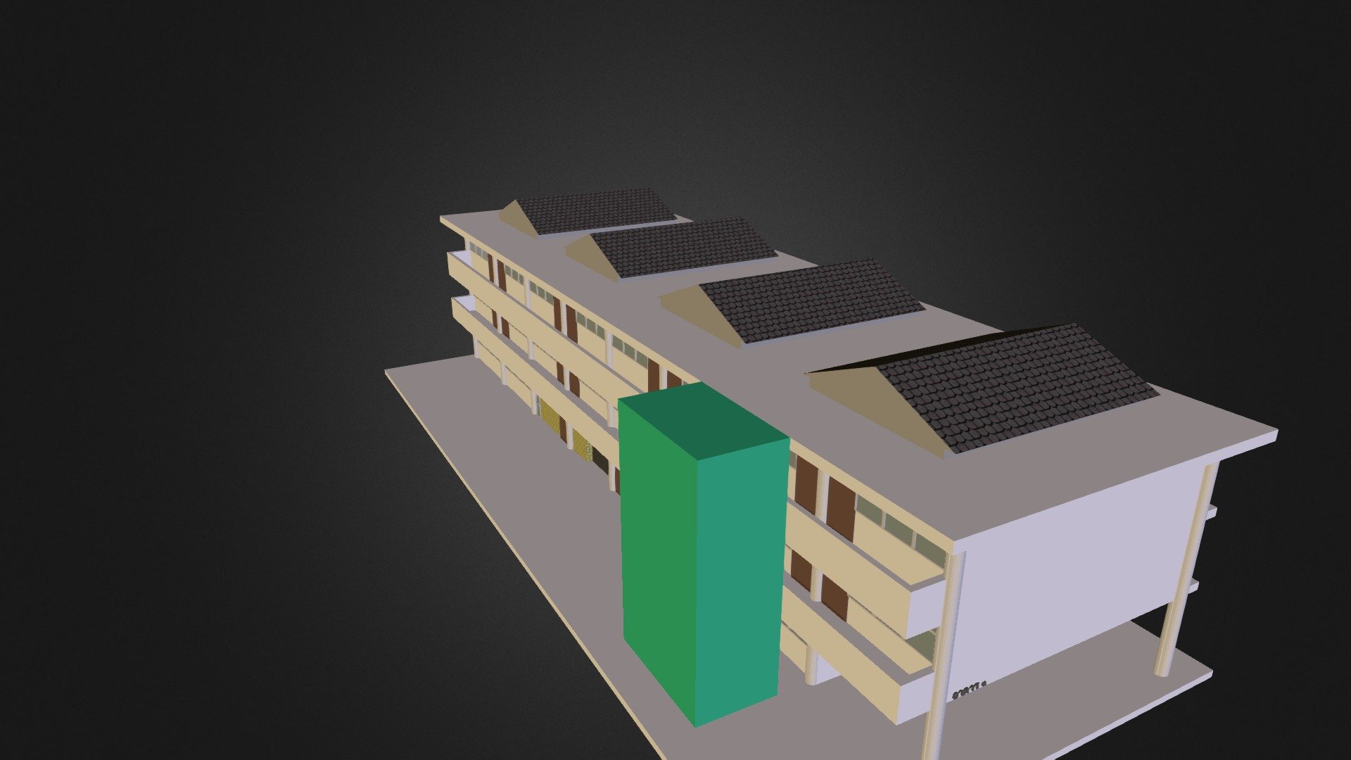Buildings build - 3D model by itsara.ra [076b9db] - Sketchfab