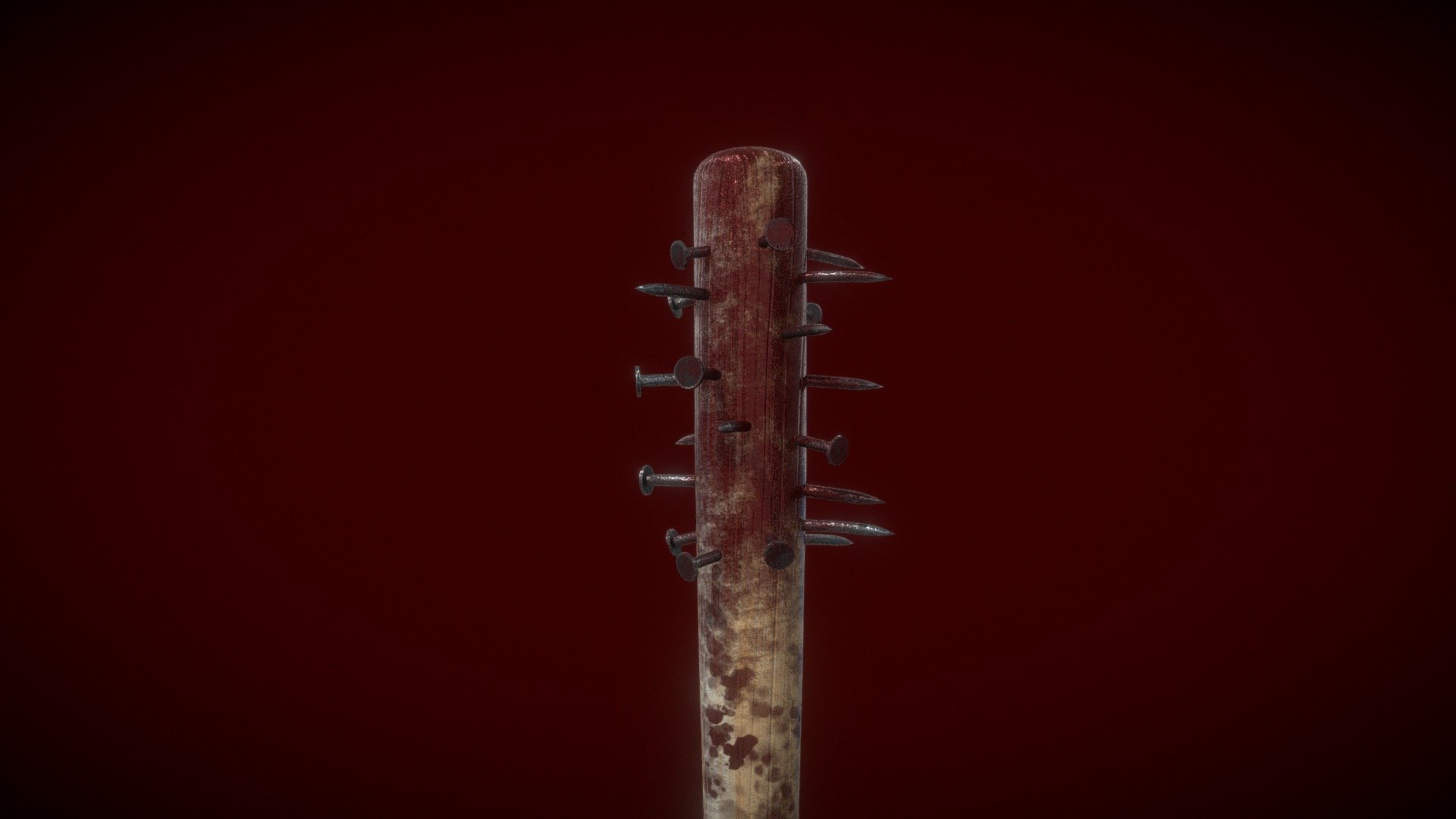 Spiked Baseball Bat - Download Free 3D model by Draad6204 [076cb28 ...