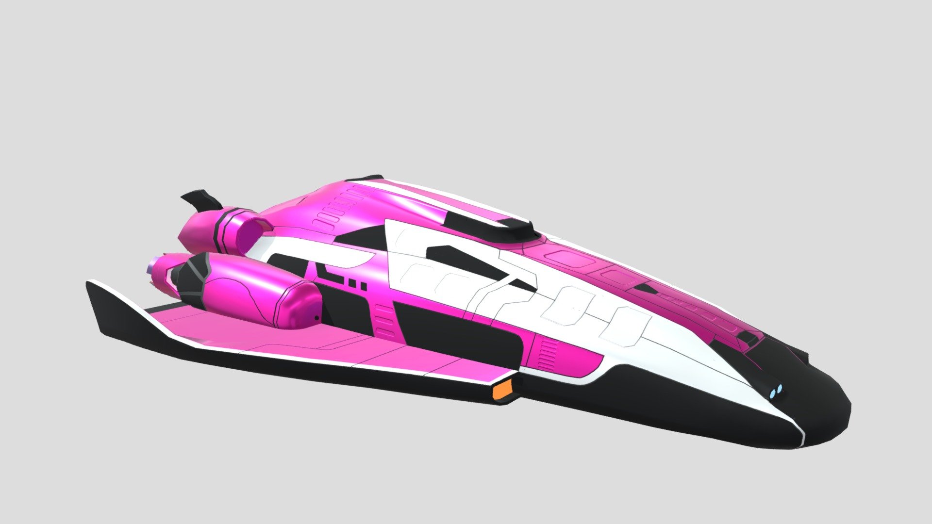 Standard Issue Pink Rocket - 3D model by Dimensional Designs Co ...
