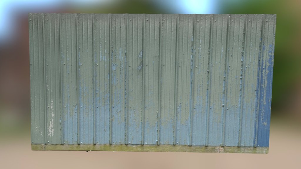 Aged Metal Siding - 3D model by Deja Vu Director (@Remnant) [076d4e4 ...