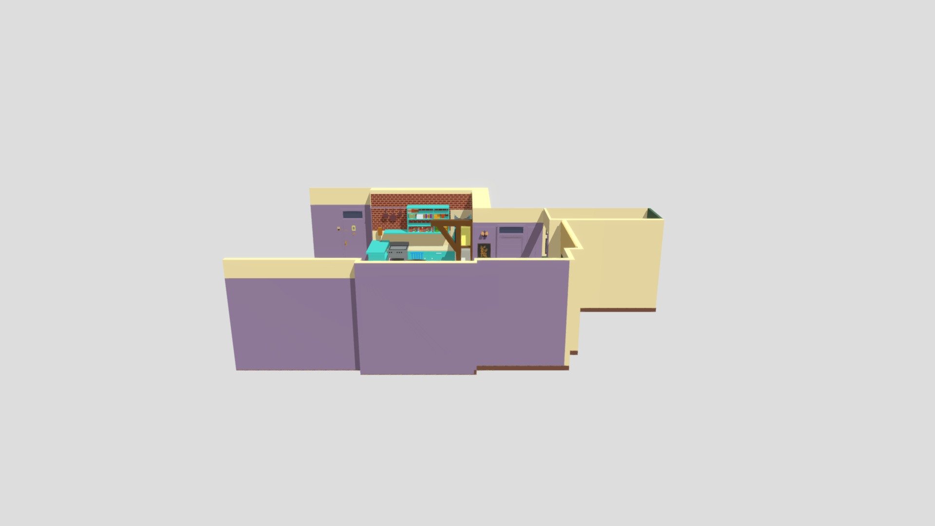 friends - 3D model by zdeels [076e2da] - Sketchfab