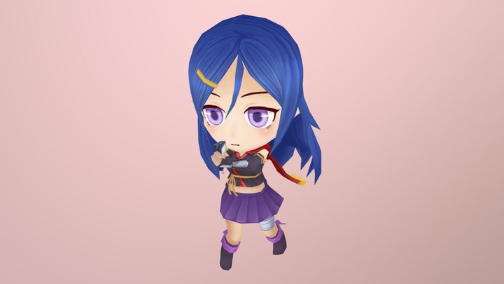 Ninjagirl 3D models - Sketchfab