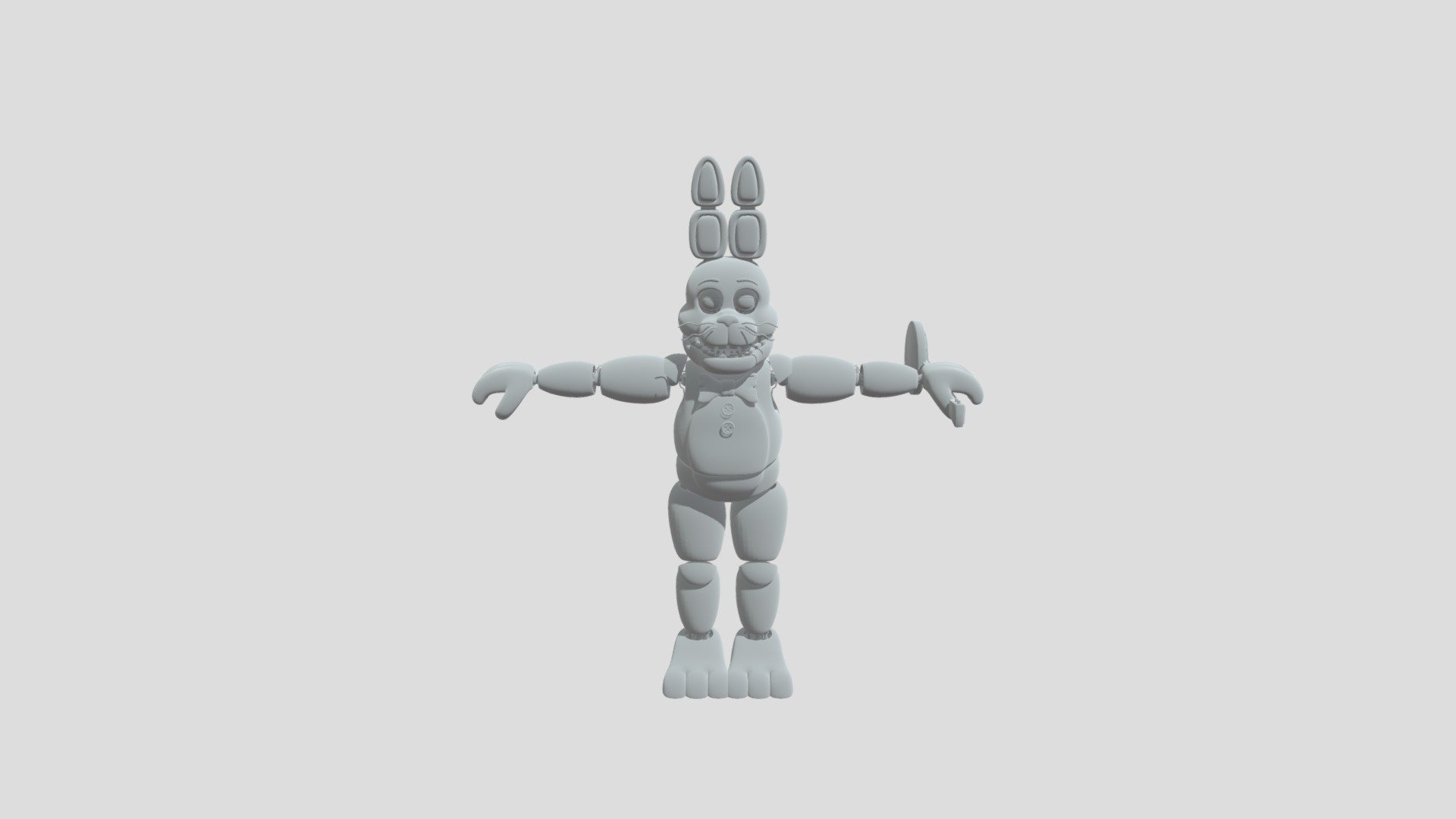 Unwithered Fat Golden Bonnie - Download Free 3D model by Djdjdjcjcbd ...