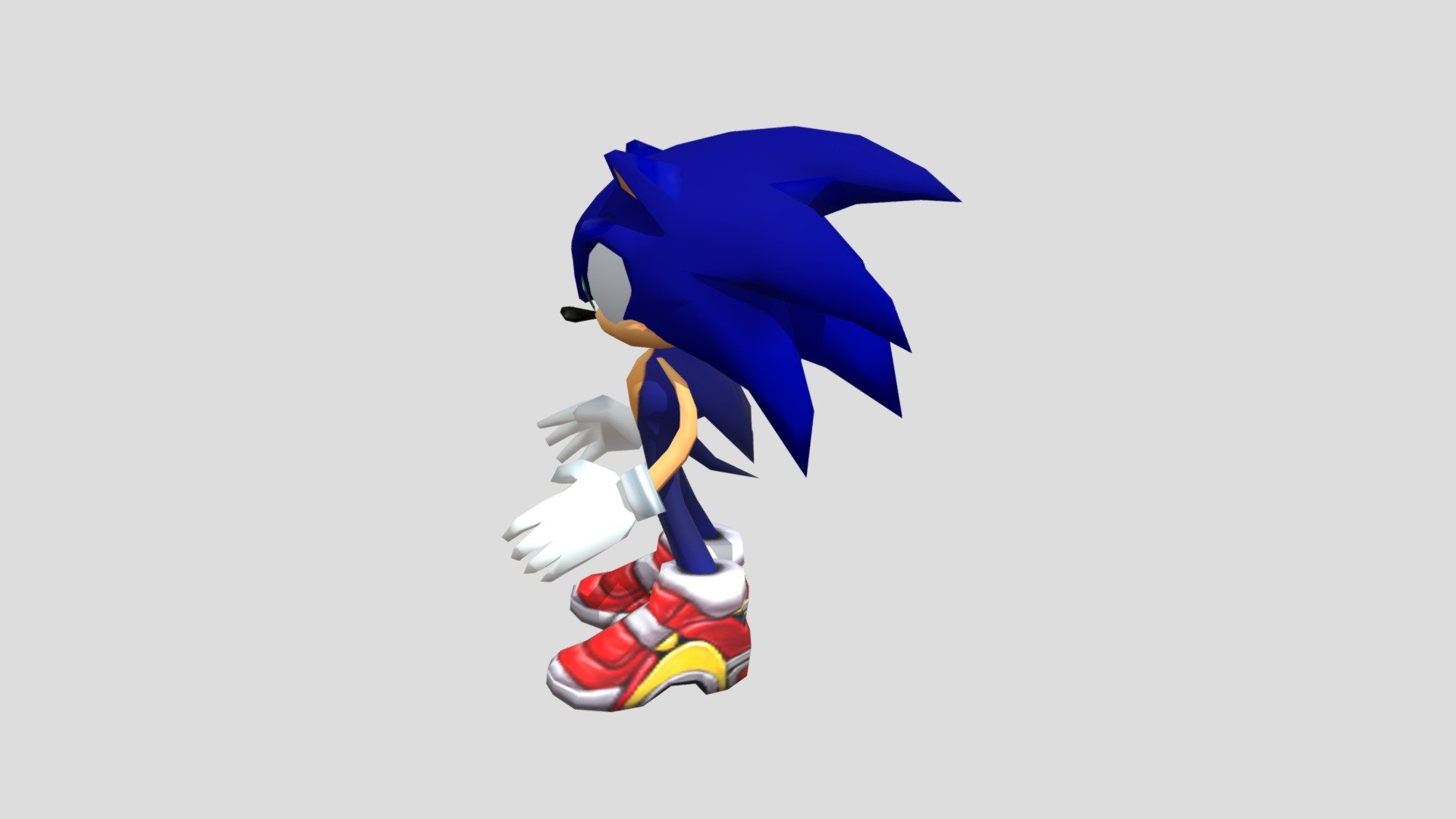 Sa2 Sonic - 3D model by Shadow!! (@crystal_ej) [0773a8a] - Sketchfab