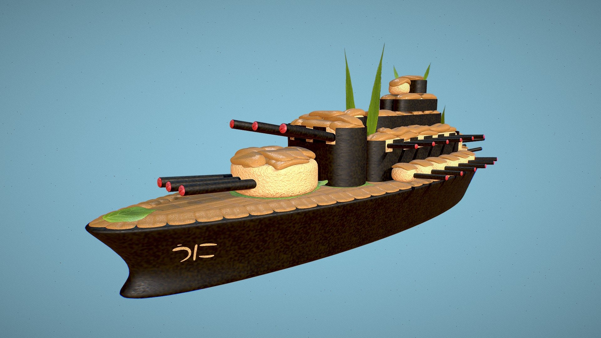 Gunkan Suship Uni-Class Super-Dreadnought - Download Free 3D model by AlessioPassera [0774281 ...