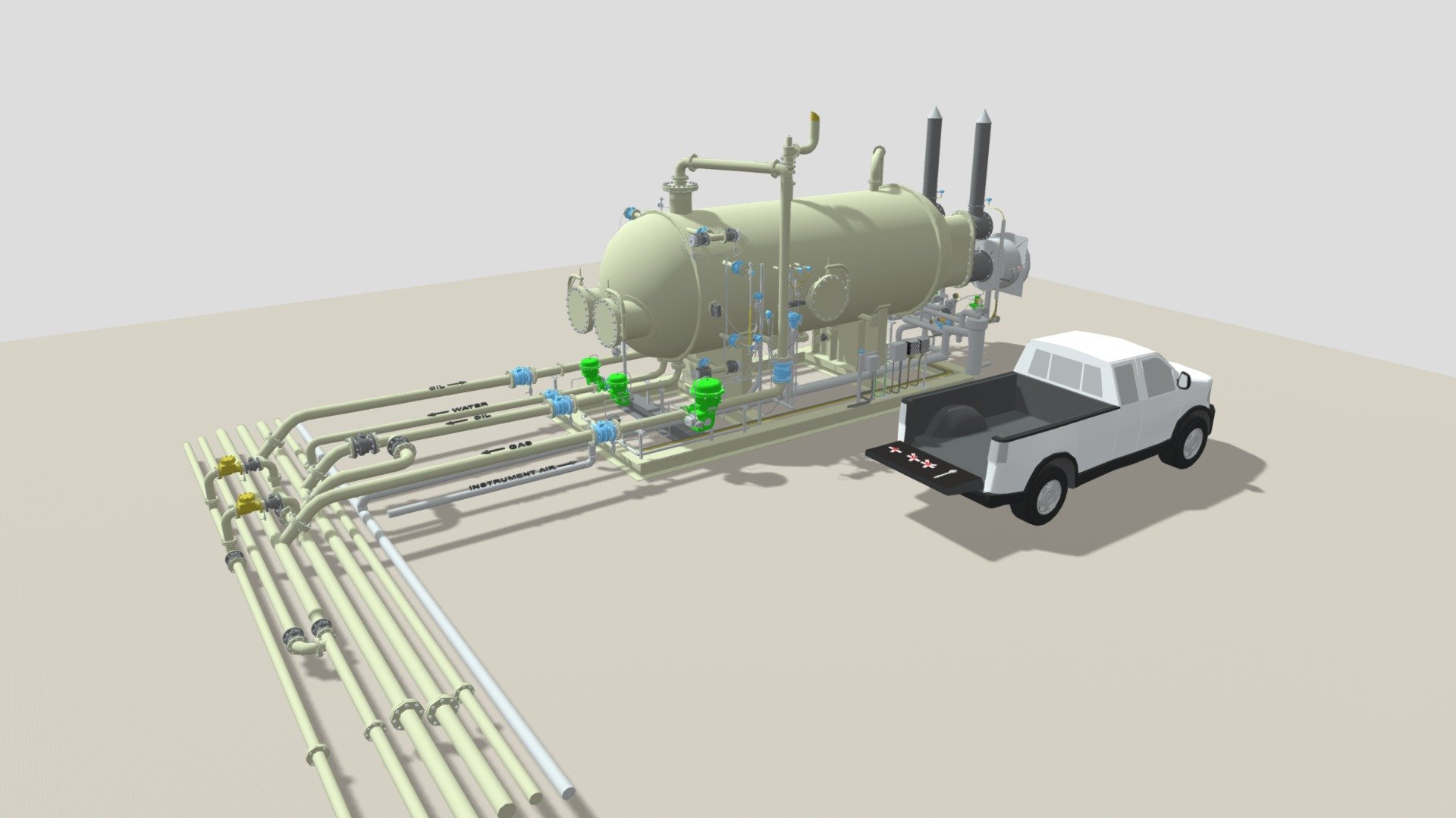 cvn heated separator 1m_v6 (1) - 3D model by wellsitelms [0775b52 ...
