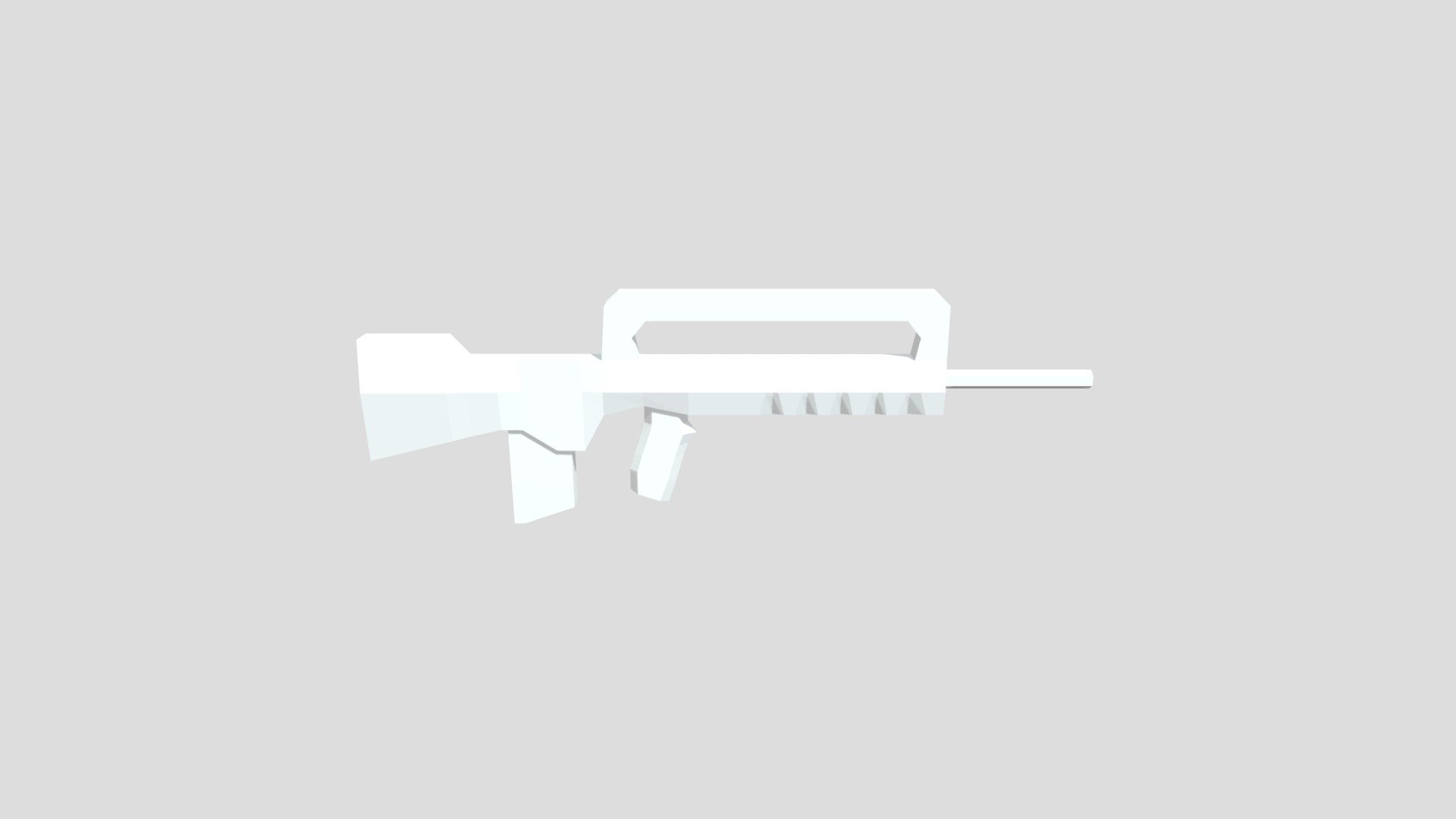 Low Poly FAMAS - Download Free 3D model by Androasyouknow [0777c5c ...