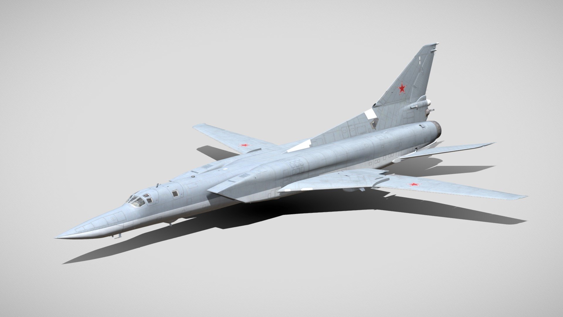 Tupolev Tu-22M3 Strategic Bomber - Download Free 3D model by Muhamad ...
