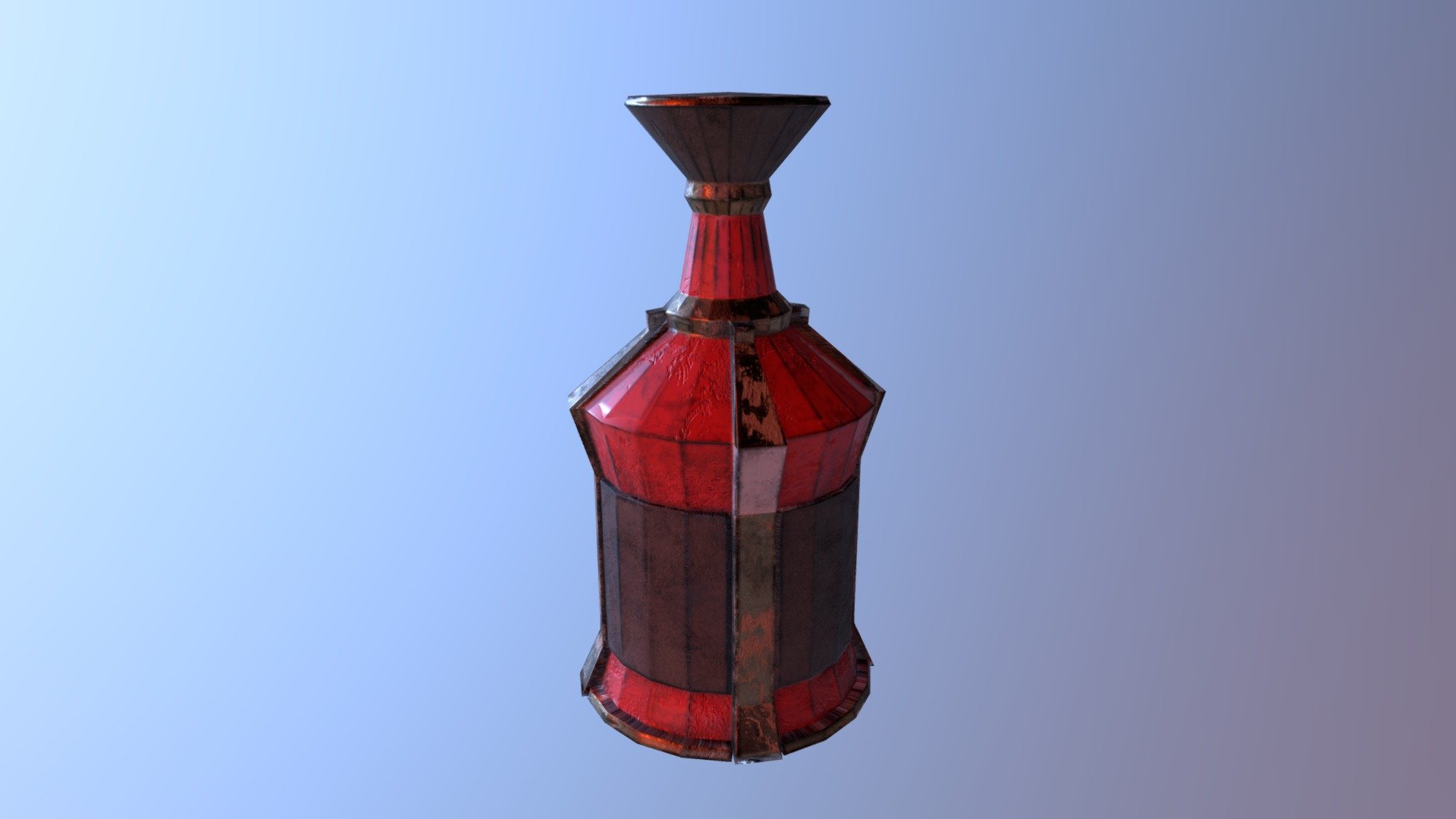 Potion_red_HP - 3D model by iridescent_rytreq [0779114] - Sketchfab