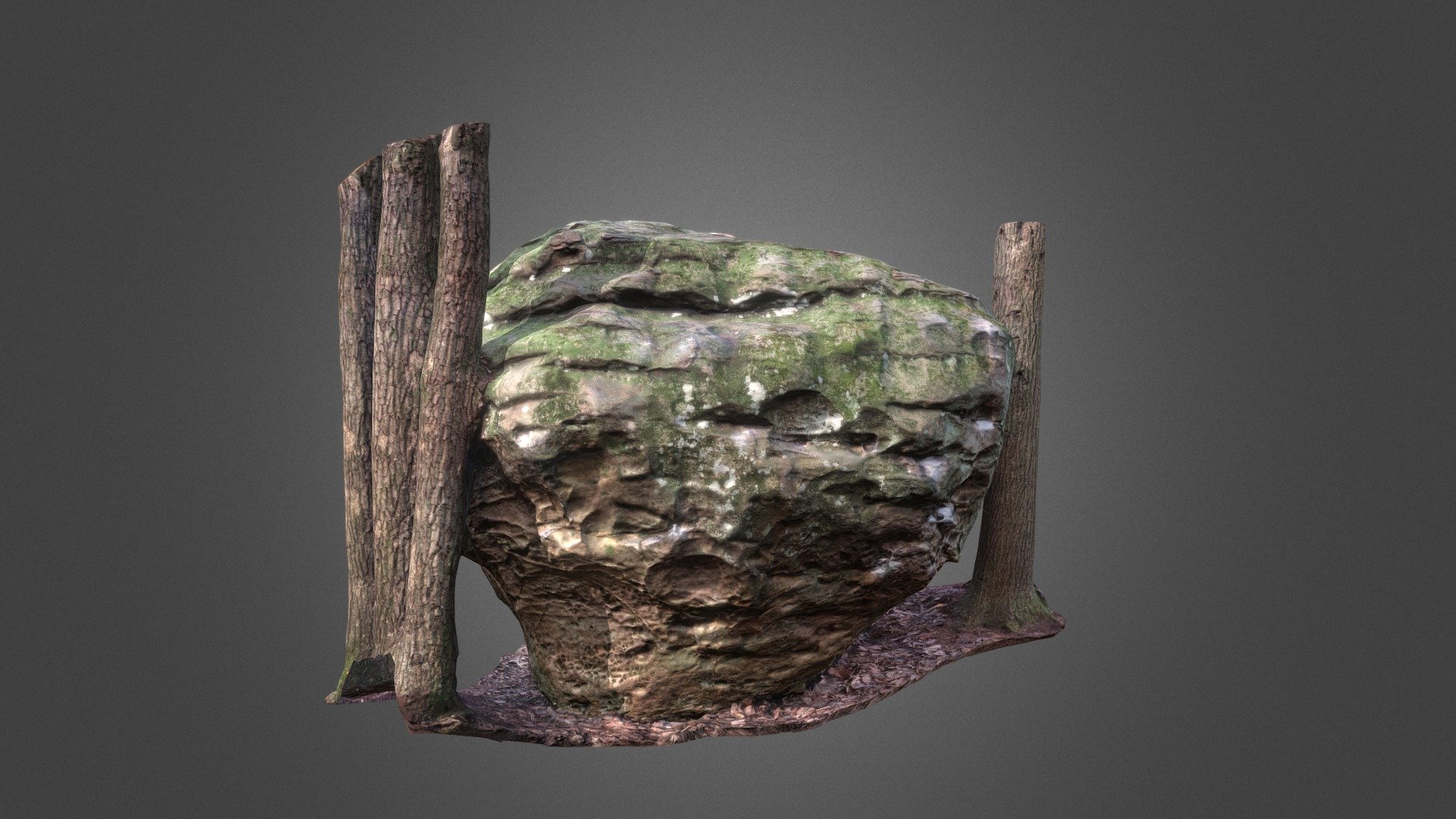 Boulder-04 - 3D model by Caleb (@spykstra) [077a45b] - Sketchfab