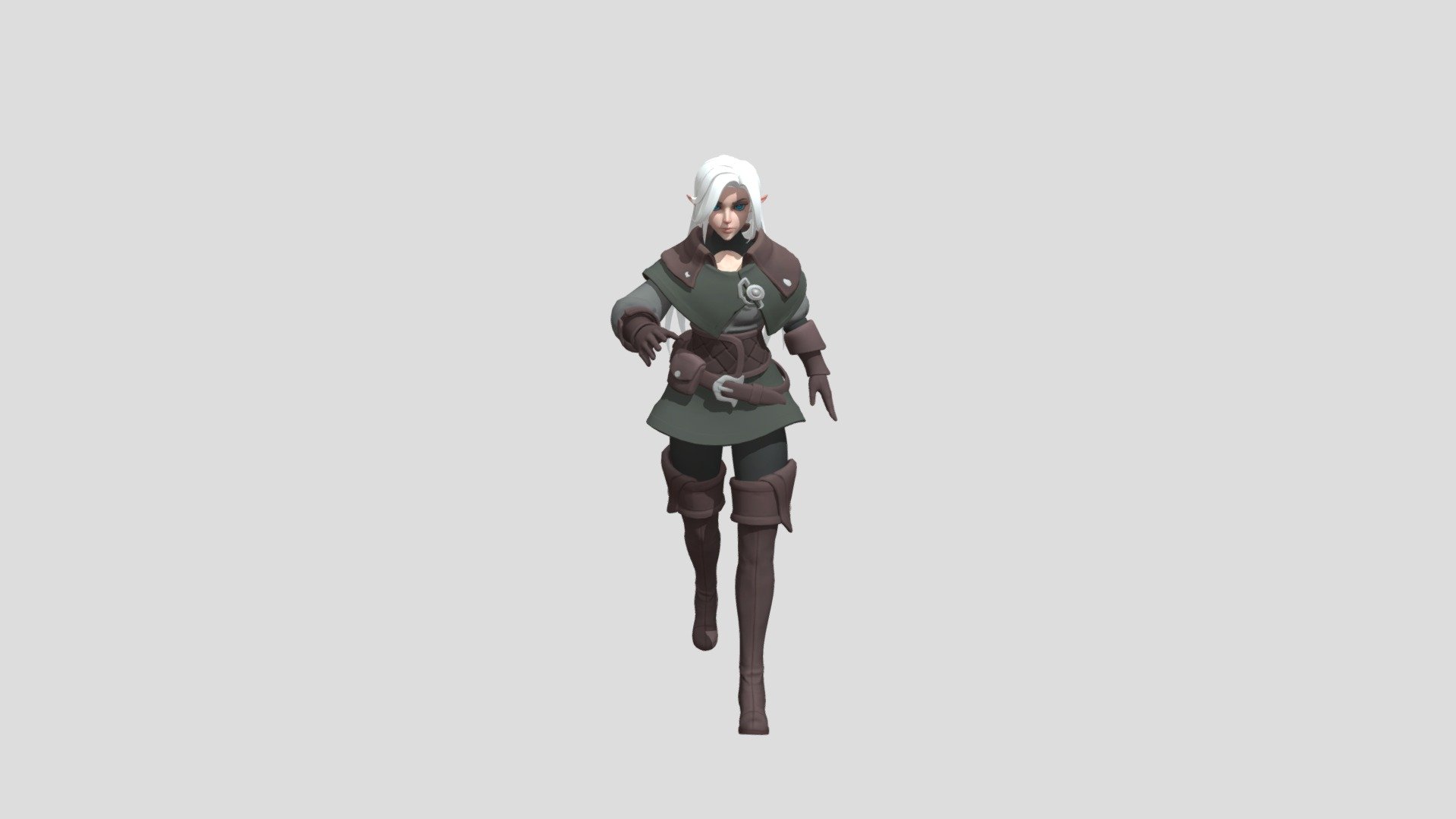 Walk/Idle/Run Cycles - 3D model by Bryan Wolstromer (@Runesmithy4 ...