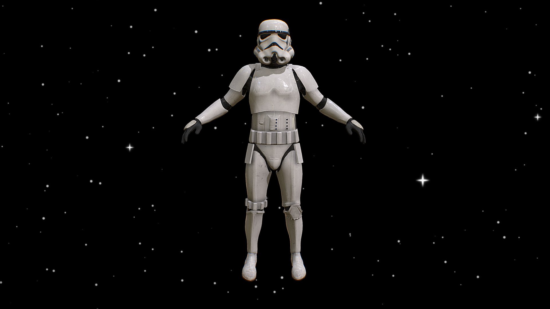 [UE4] Storm Trooper (Rigged + Game Ready) - Download Free 3D model by SanForge Studio (@SanForge ...