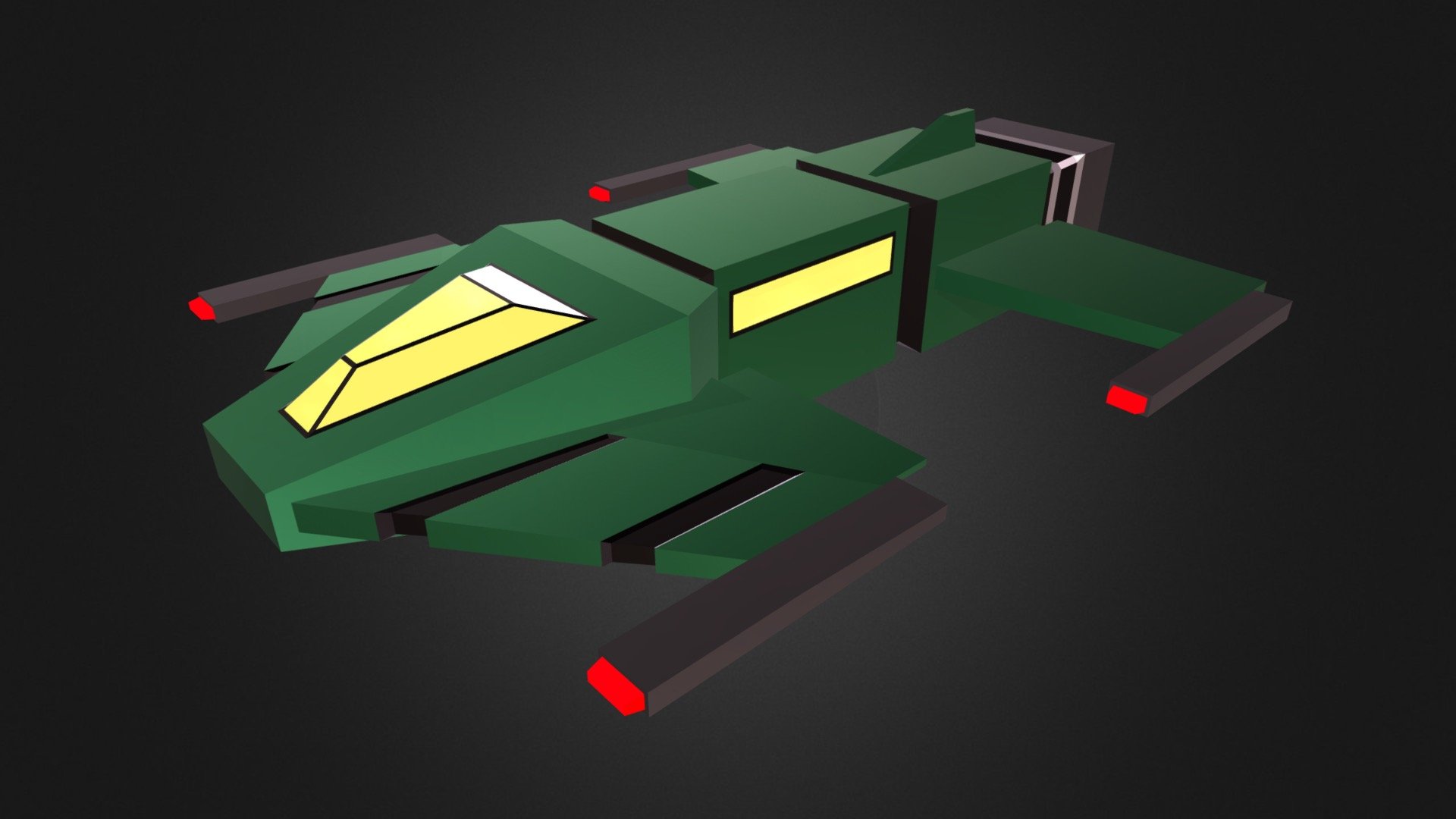 Custom Arcade Ship 2 - Download Free 3D model by gavinpgamer1 [077c0ee ...