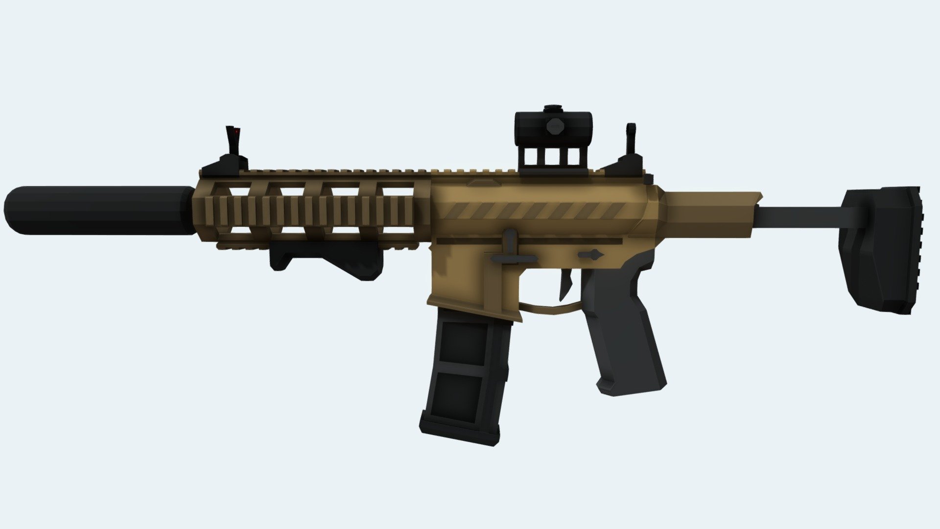 Low Poly Honey Badger - Download Free 3D model by Polyte [077c75d ...