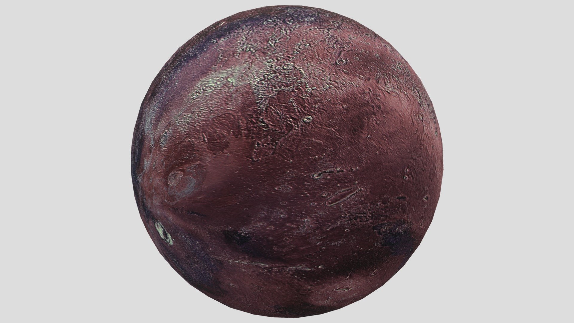 Mars, Free, low-poly - Download Free 3D model by the9thearl [0781cd3 ...