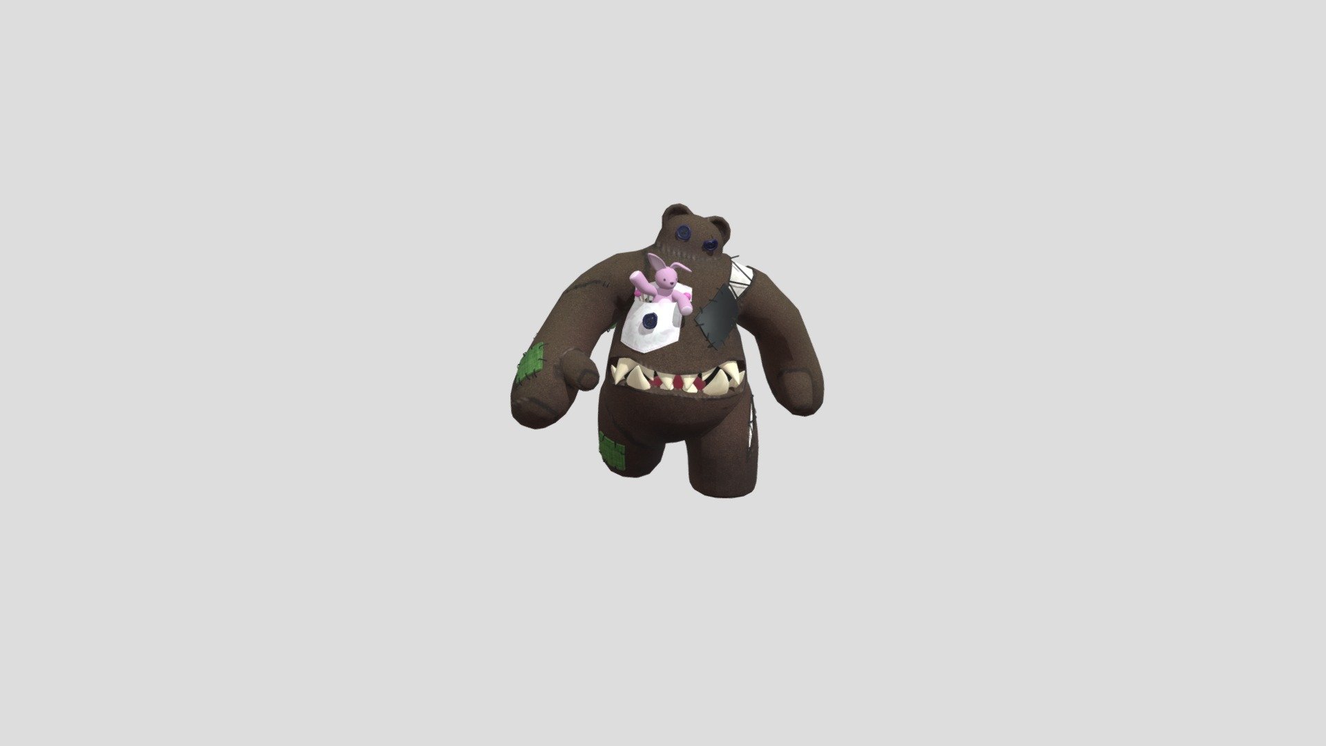 Patchwork And Friend - 3D model by JoeKester [07825c5] - Sketchfab